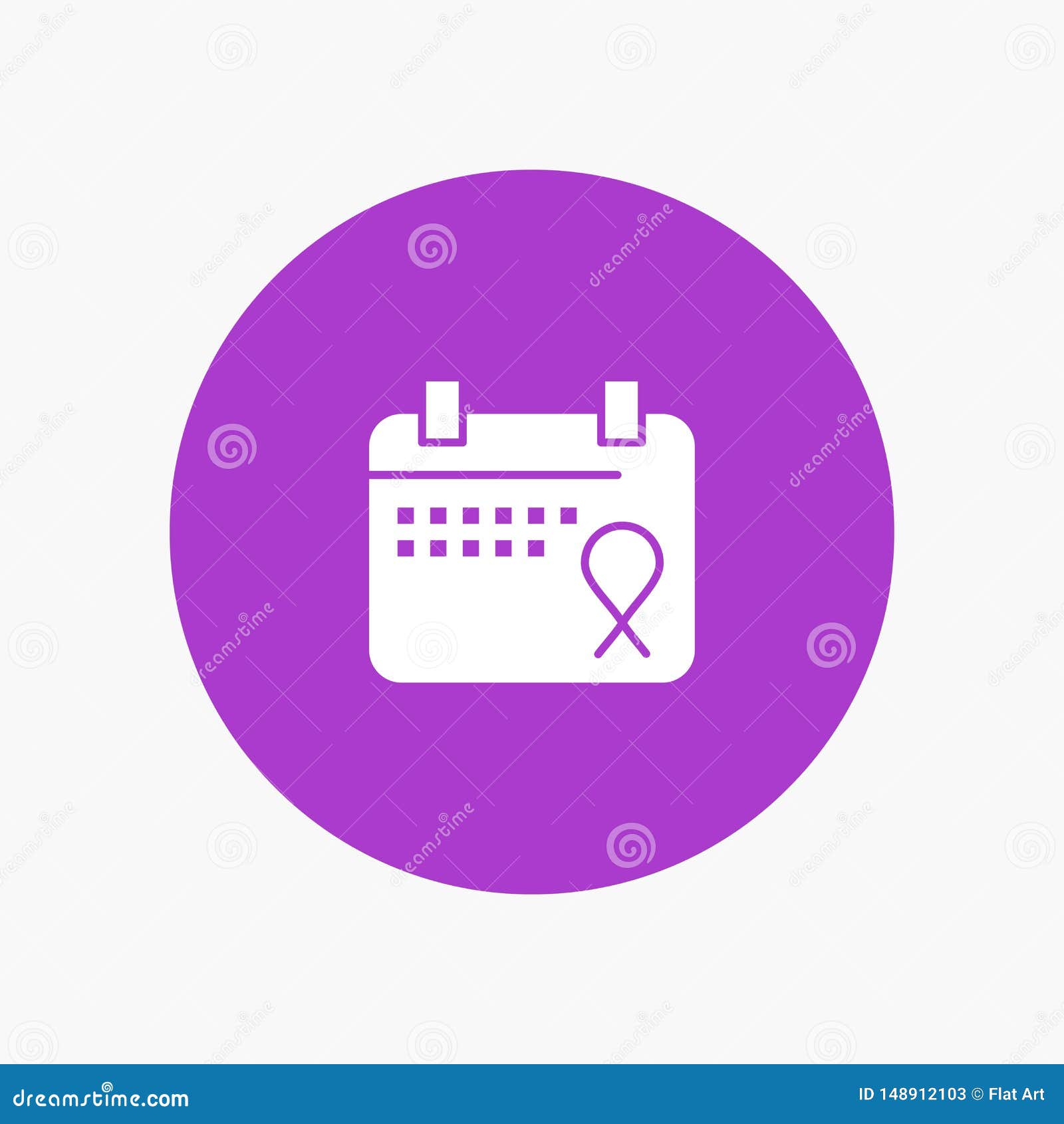 Calendar, Love, Operation, Date White Glyph Icon Stock Vector ...