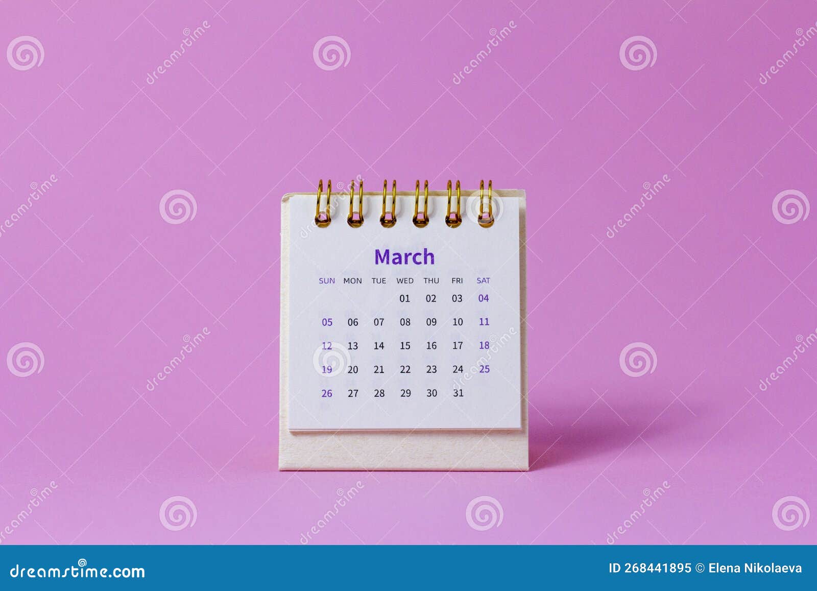 Calendar for March 2023.Desktop Calendar for Planning. Stock Image ...