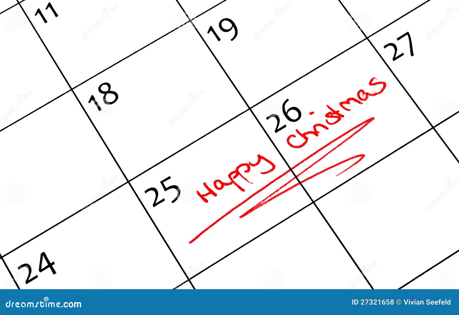 Calendar Marking Stock Photo | CartoonDealer.com #27959946