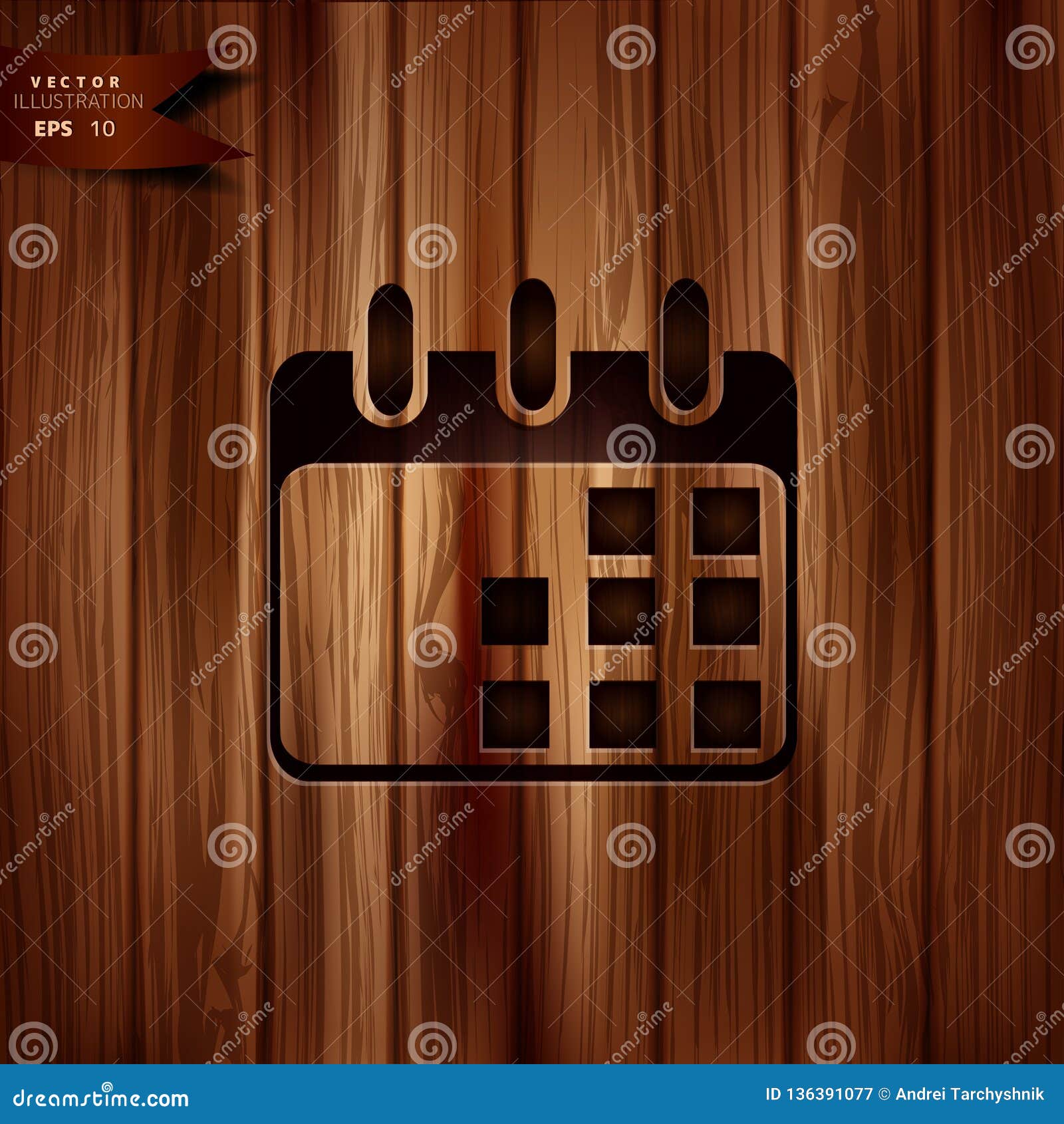 Calendar Organizer Icon. Date Symbol. Stock Vector - Illustration of ...