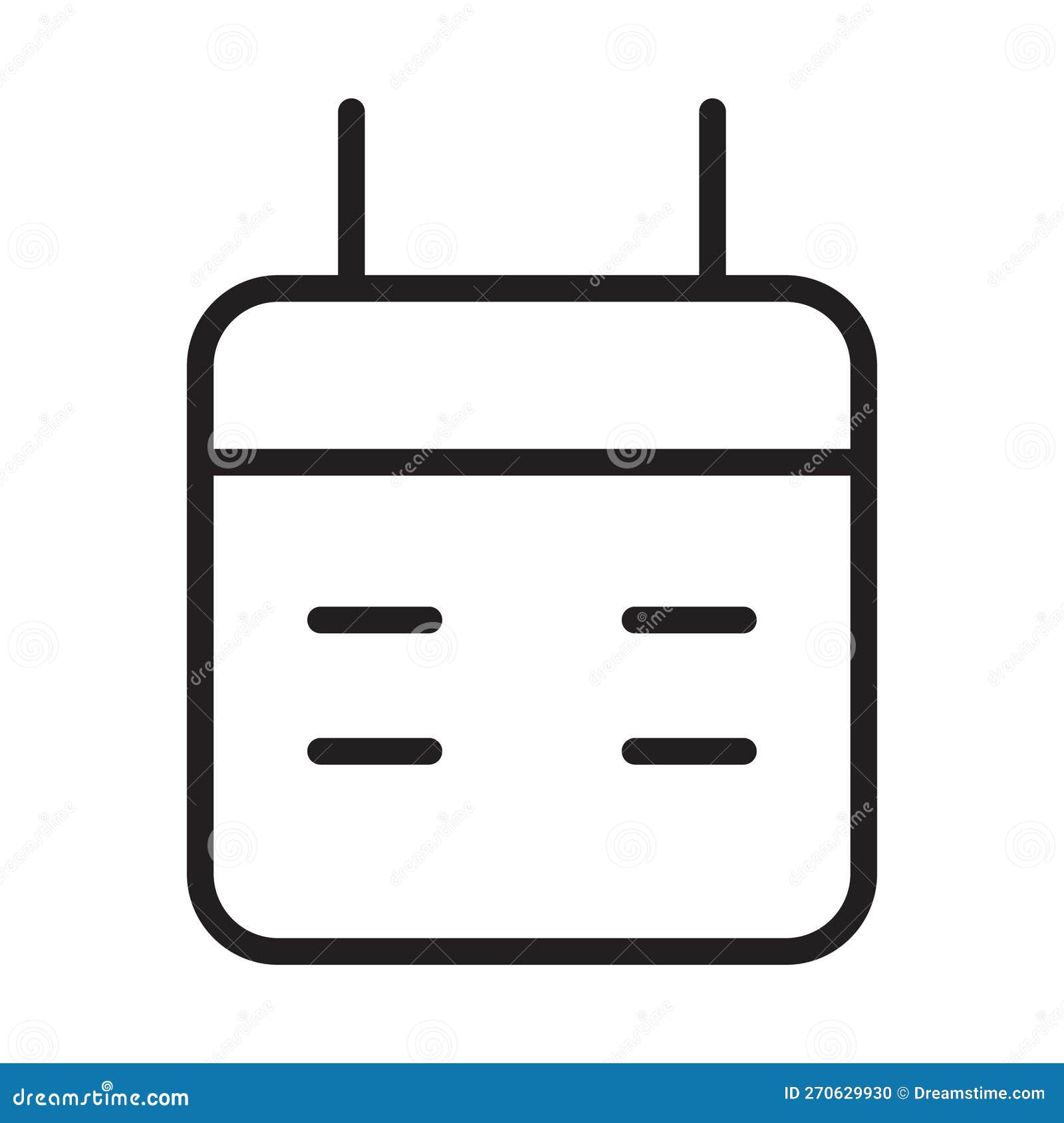Calendar Outline Icon, Linear Calendar, Black and White Transparent ... Calendar Outline Icon, Linear Calendar, Black and White Transparent ...