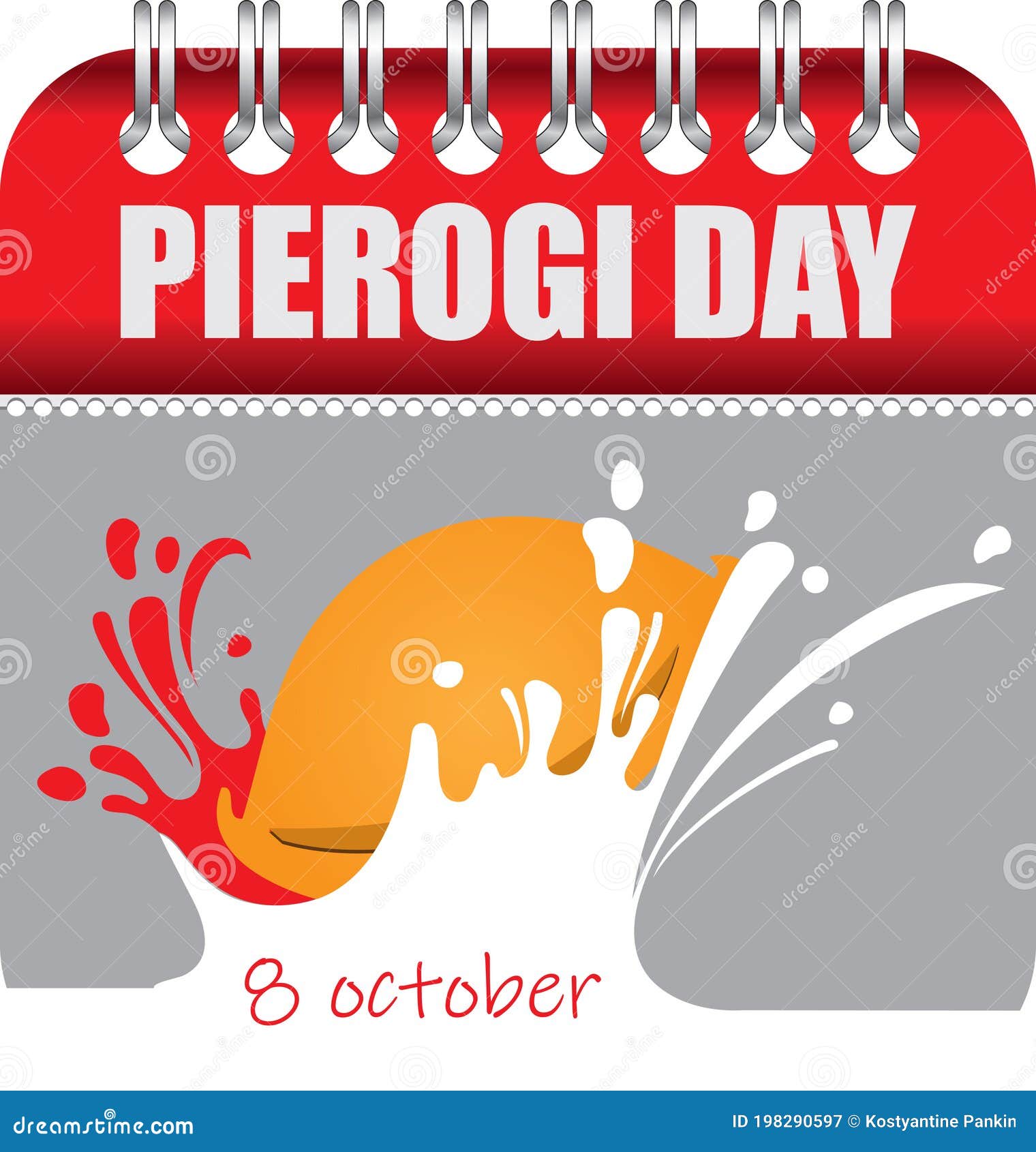 Pierogi Day Stock Illustrations – 80 Pierogi Day Stock Illustrations ...