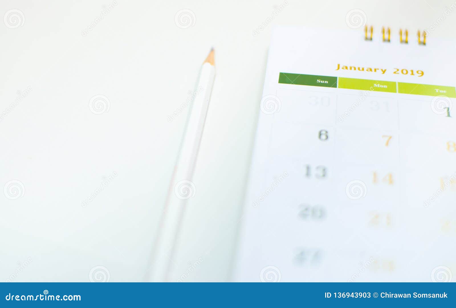 Calendar with pen stock image. Image of holiday, planning - 136943903