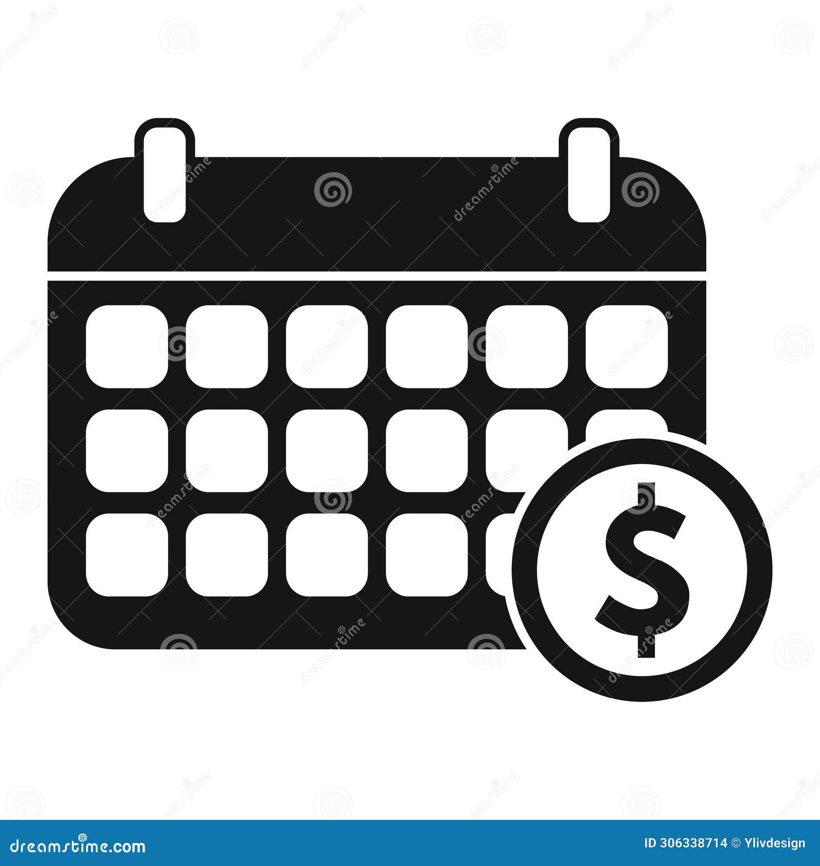 Calendar Performance Management Icon Simple Vector. Work Team Stock ...