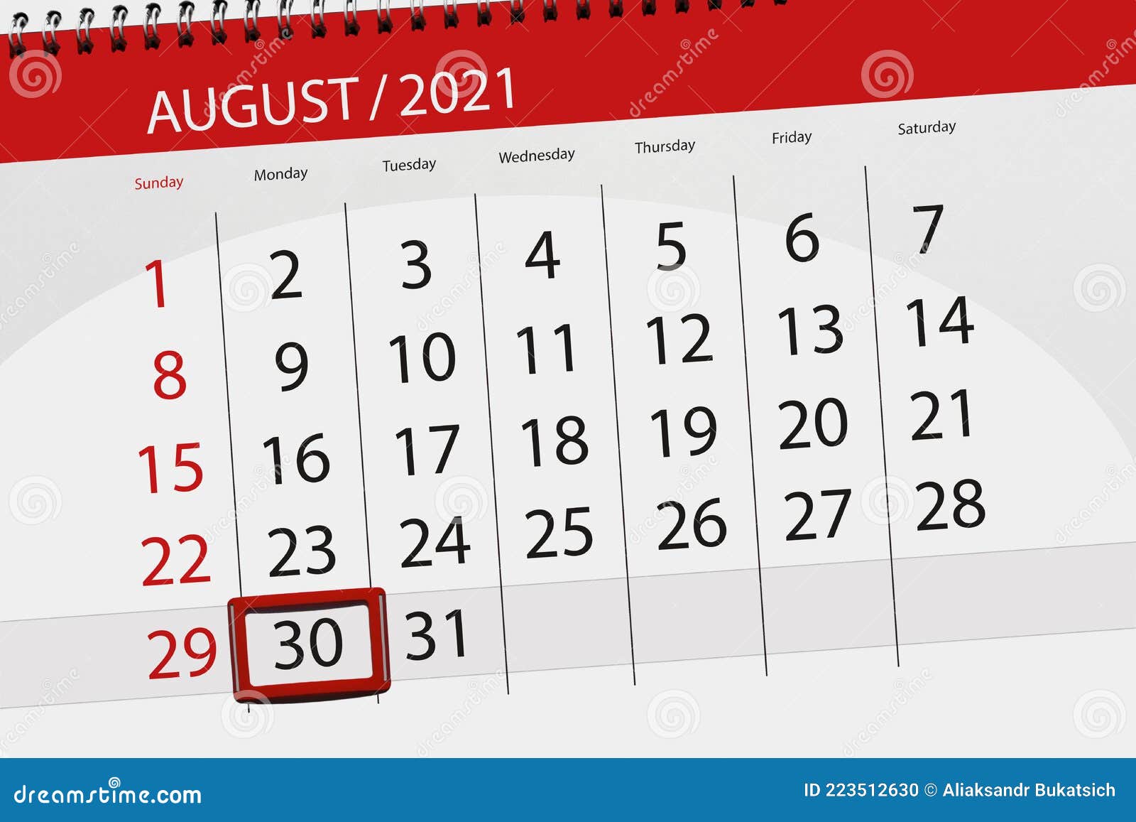 441 2021 30 Day Calendar Stock Photos - Free & Royalty-Free Stock ...