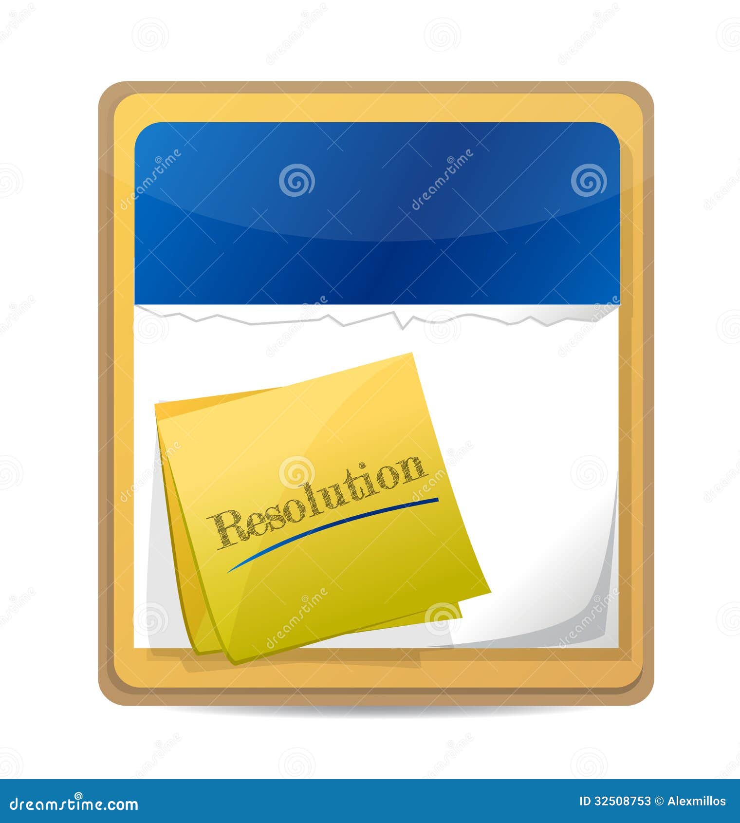 Calendar Resolution Stock Illustrations – 7,632 Calendar Resolution ...
