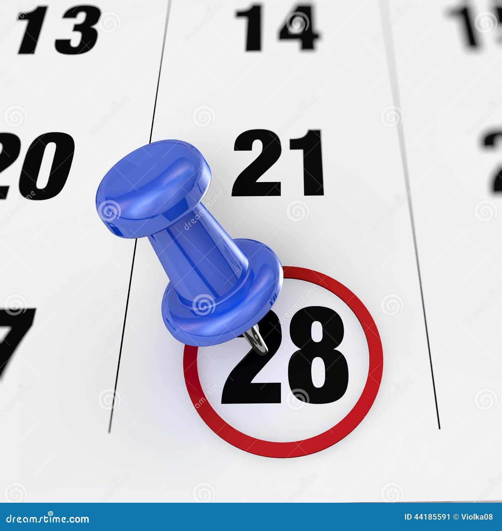 Calendar and pushpin stock image. Image of diary, blue - 44185591