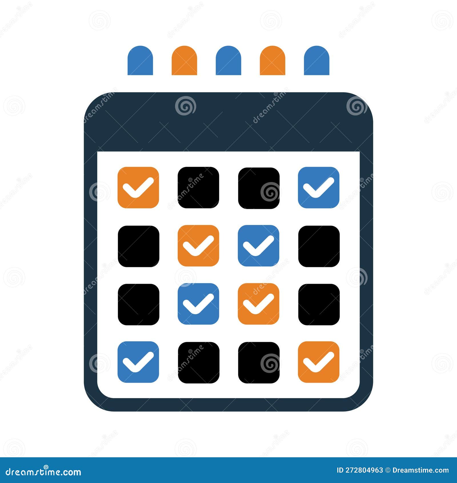 Calendar, Schedule, Checker, Calendar Schedule Icon Stock Vector ...