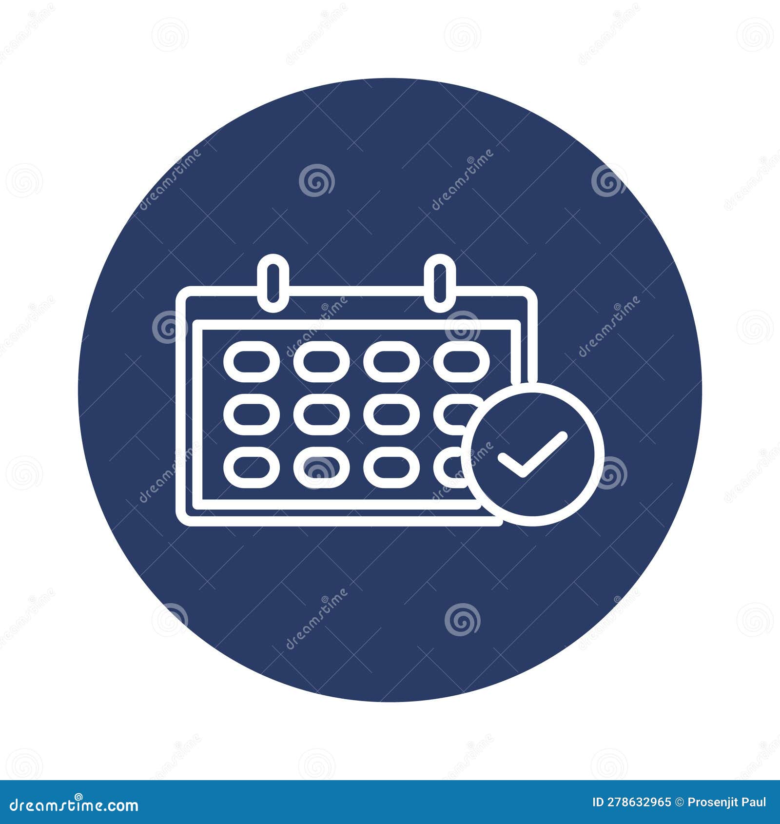 Calendar, Schedule, Calendar Schedule Icon Stock Vector - Illustration ...