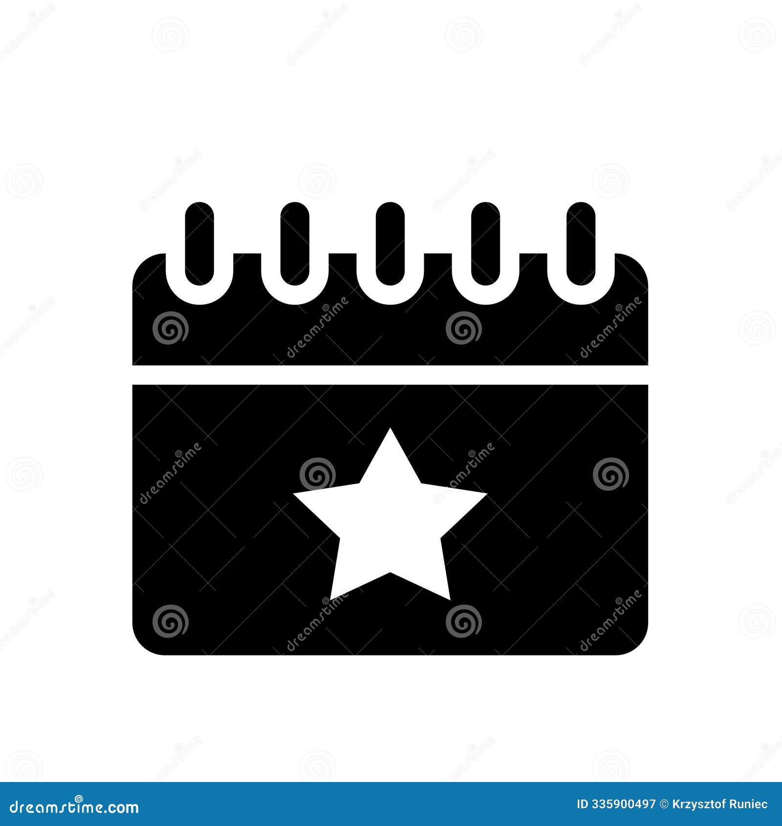 Calendar Schedule - Vector Icon Stock Illustration - Illustration of ...