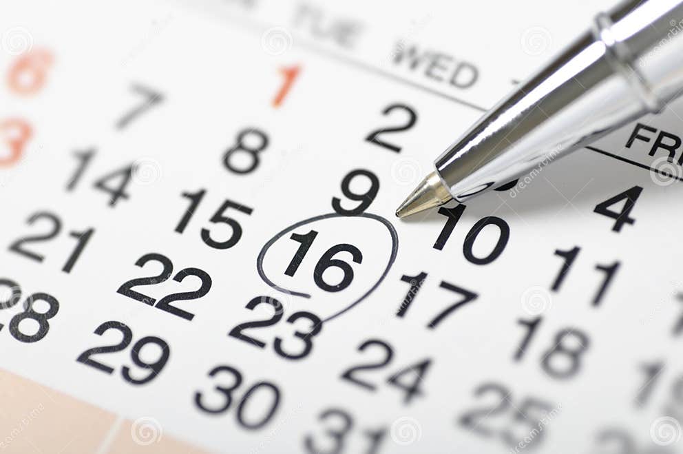 Calendar-Setting a date stock image. Image of obsession - 28945841