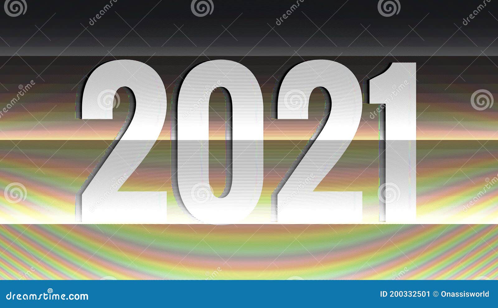 Calendar Simple Year 2021 Abstract Background Stock Illustration ...