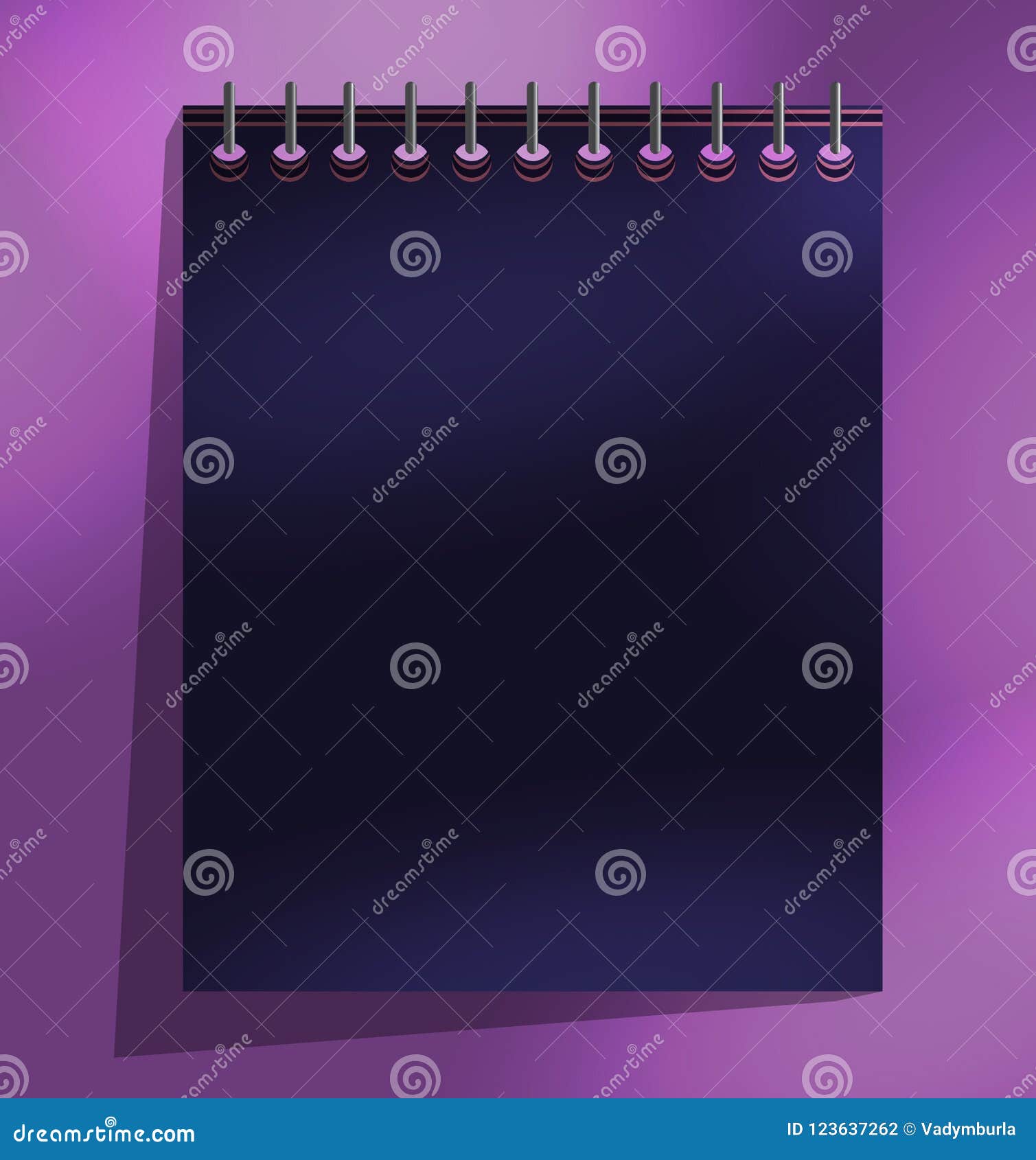 Calendar Template Vector Illustration Flat Design Stock Illustration ...