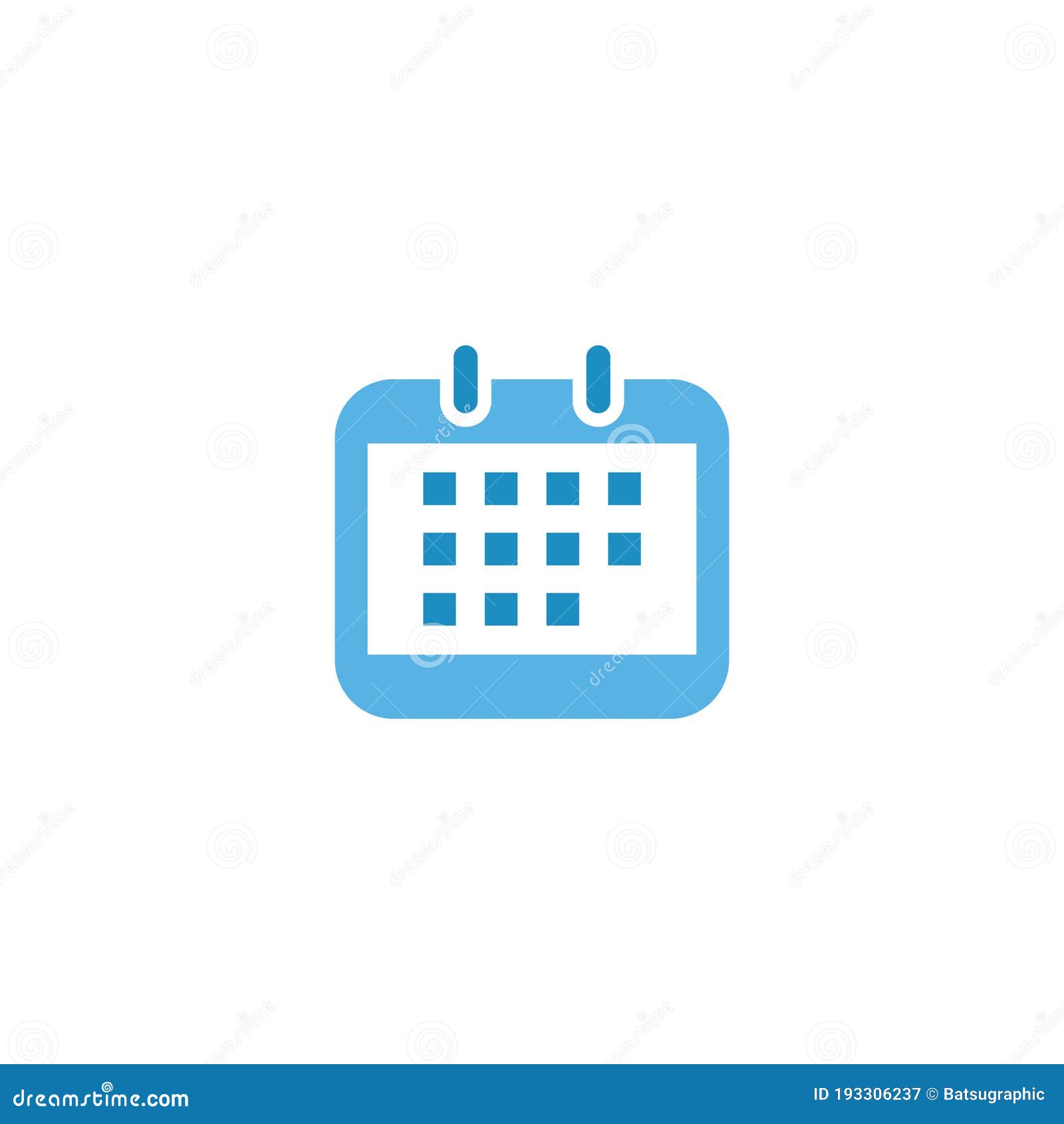 Calendar Vector Icon Logo Design Stock Vector - Illustration of concept ...