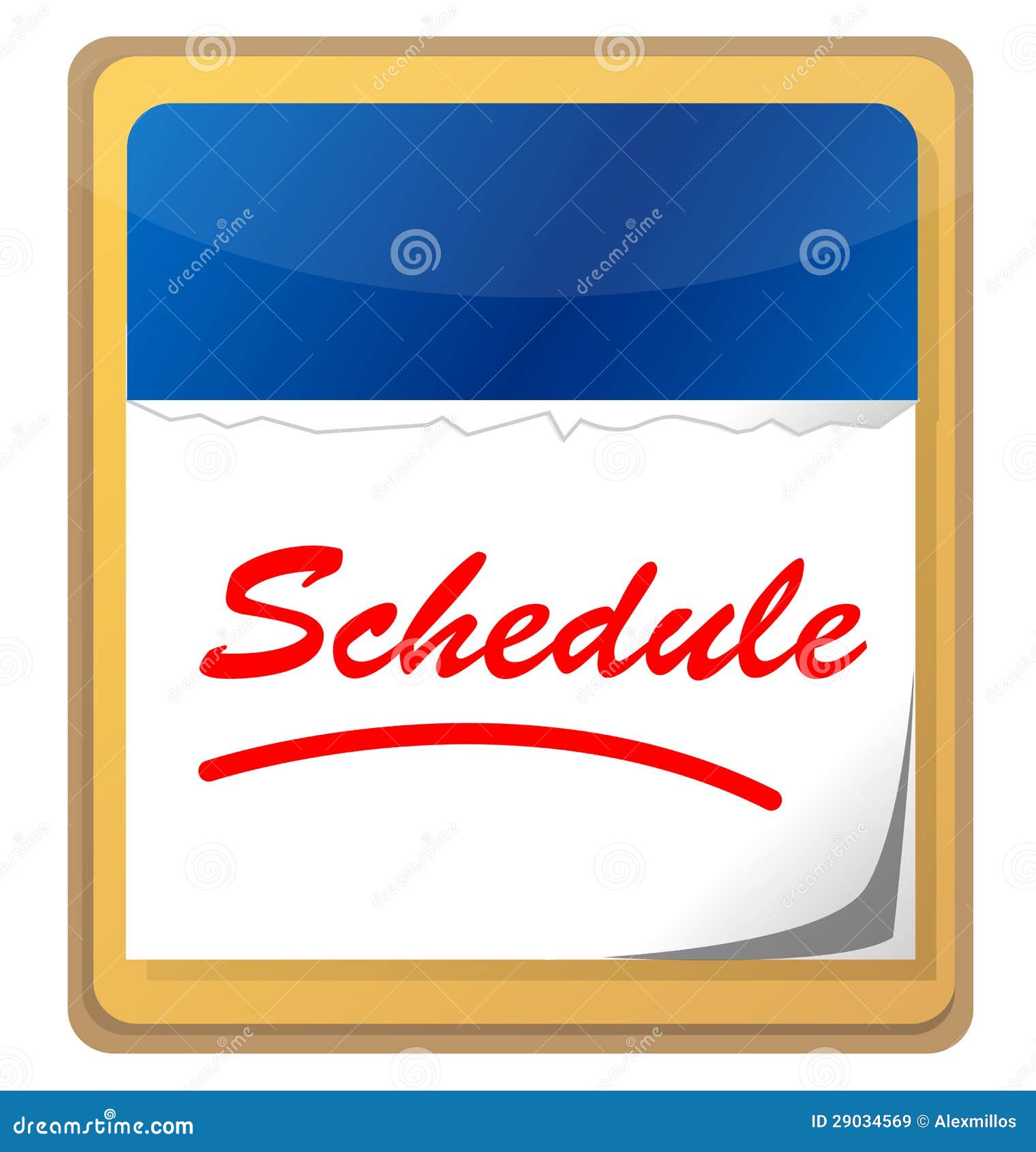Calendar Word Schedule Stock Illustrations – 4,139 Calendar Word ...
