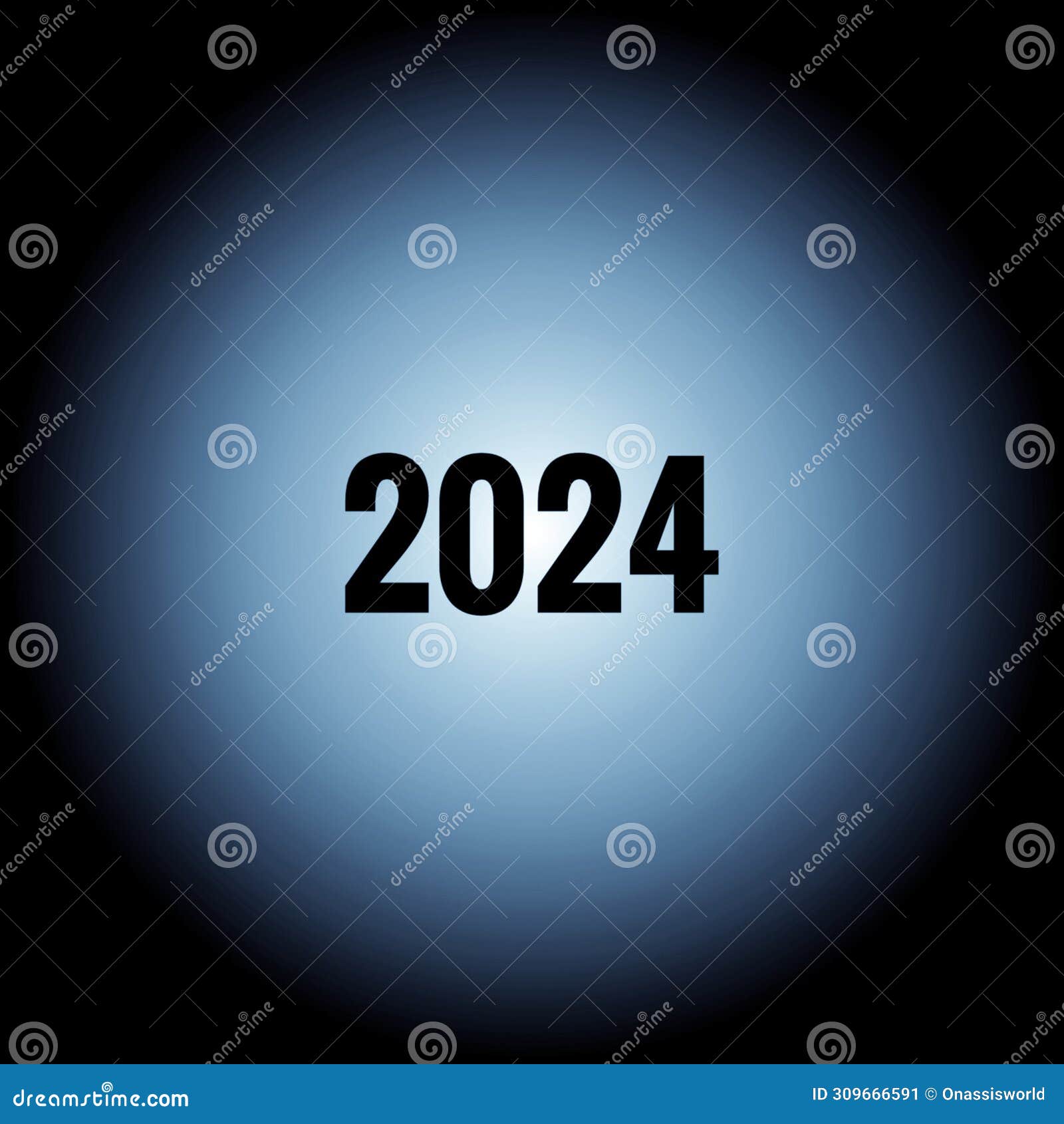 Calendar Year 2024 Abstract Background Text Header Stock Image - Image ...