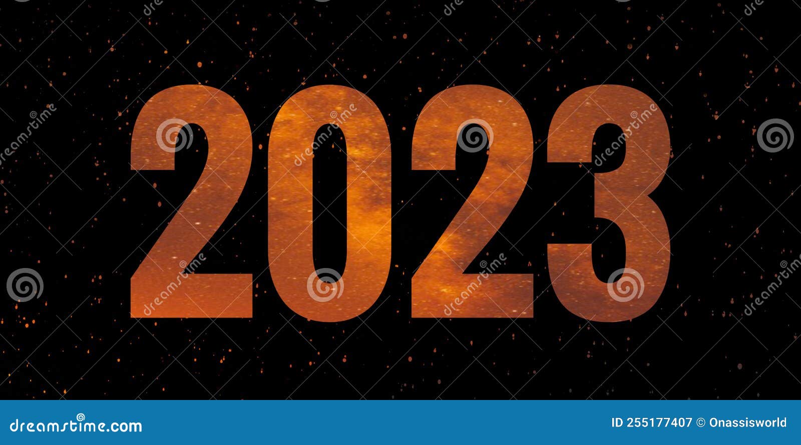 Calendar Year 2023 Background Abstract Illustration Header Stock ...