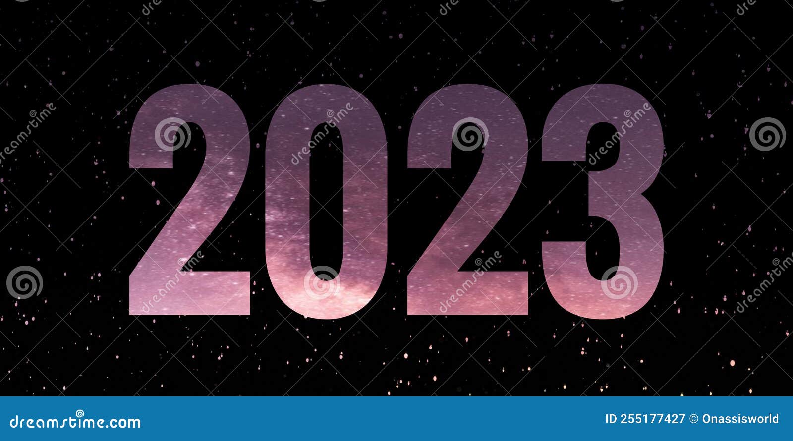 Calendar Year 2023 Background Abstract Illustration Header Stock ...