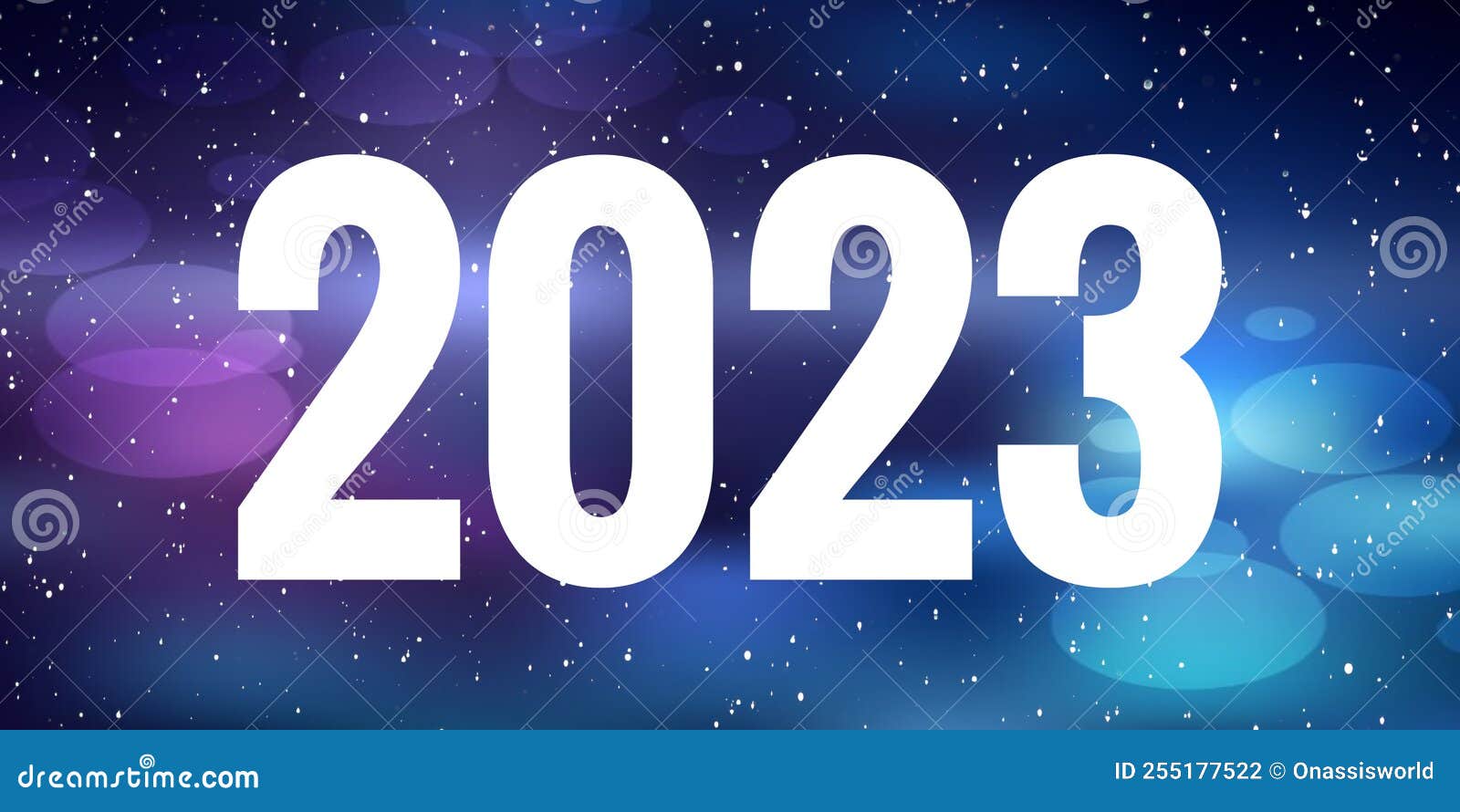 Calendar Year 2023 Background Abstract Illustration Header Stock ...