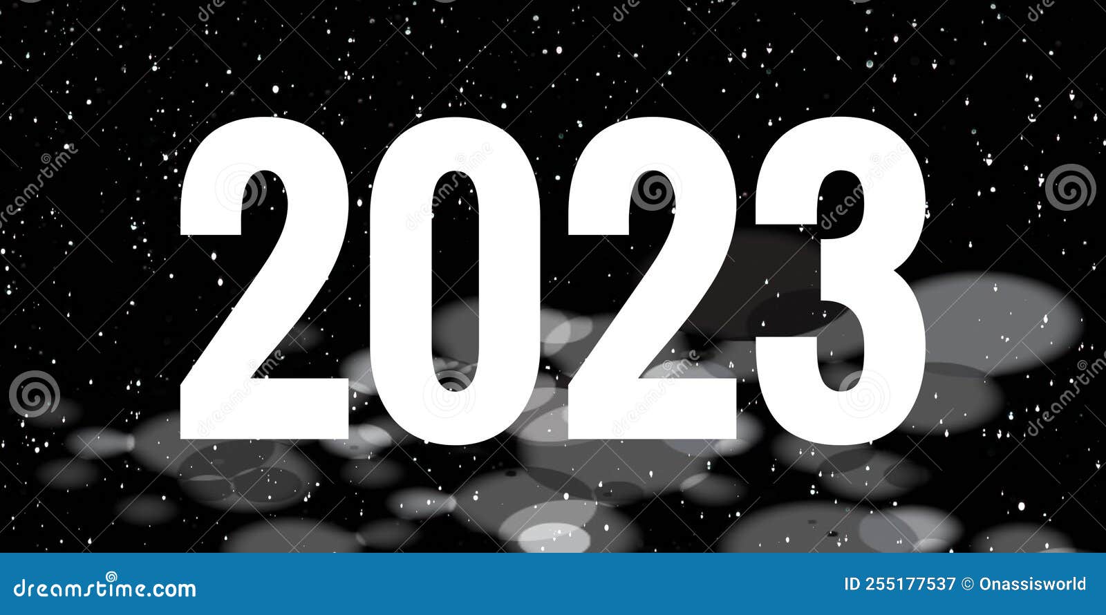 Calendar Year 2023 Background Abstract Illustration Header Stock ...