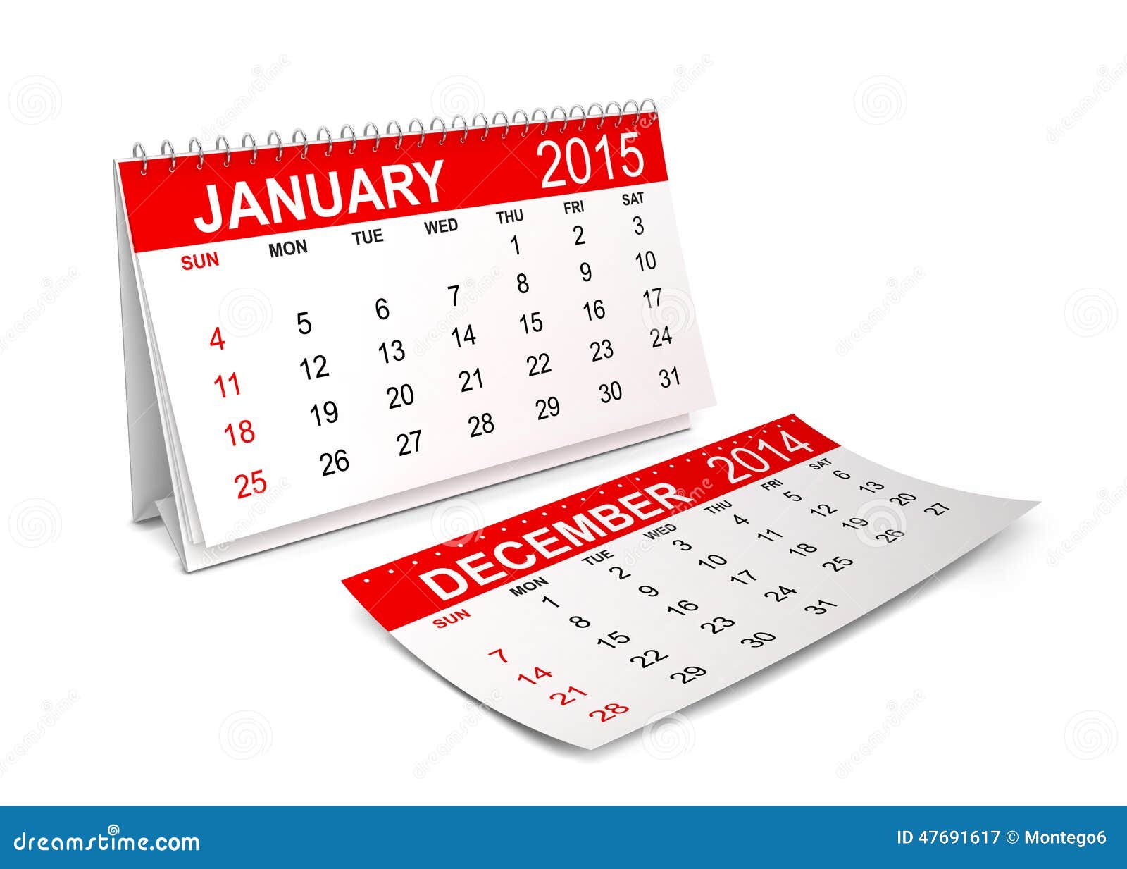 Calendario 2015 enero stock de ilustración. Ilustración de papel - 47691617