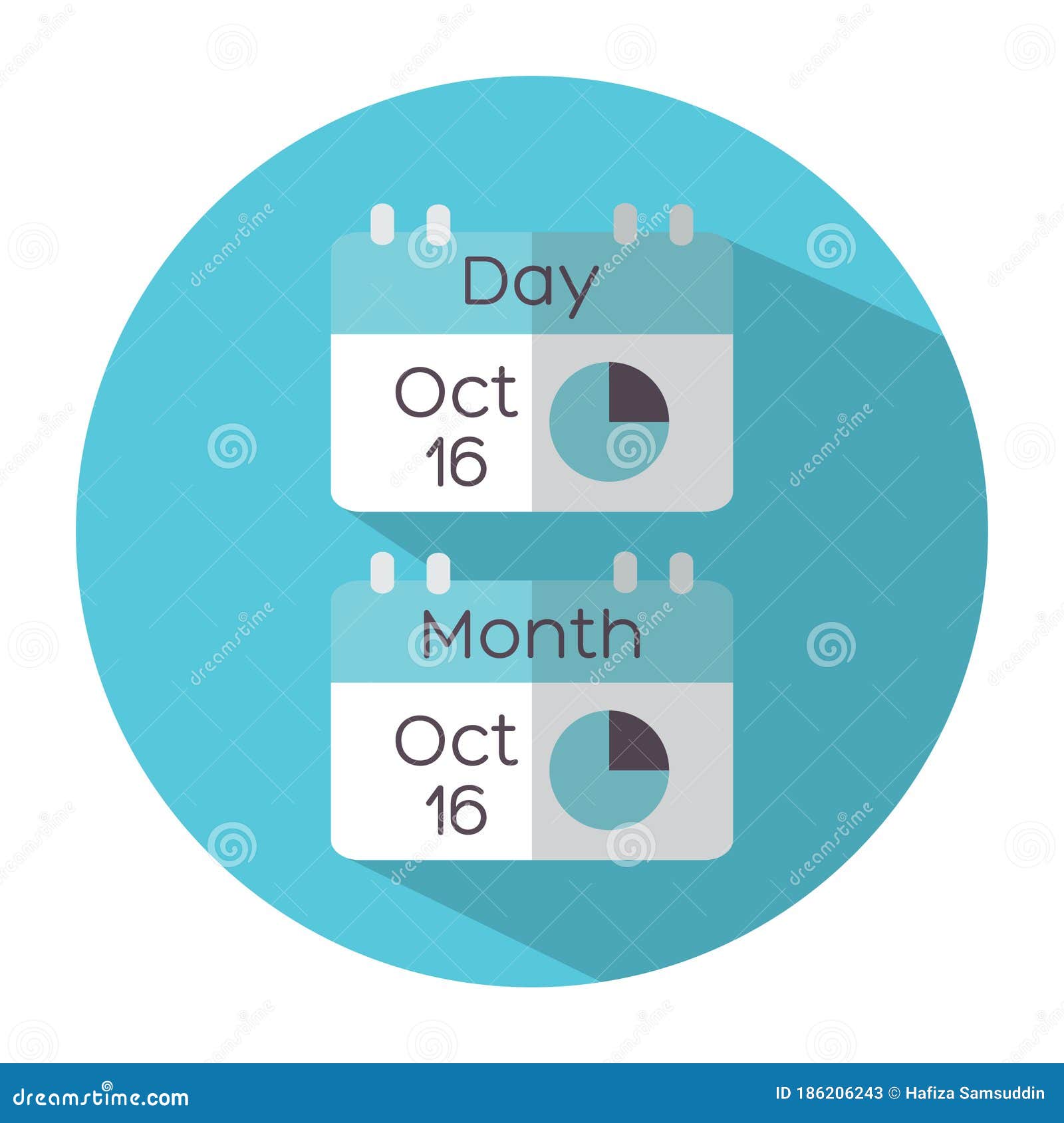 Calendars. Vector Illustration Decorative Design Stock Vector ...