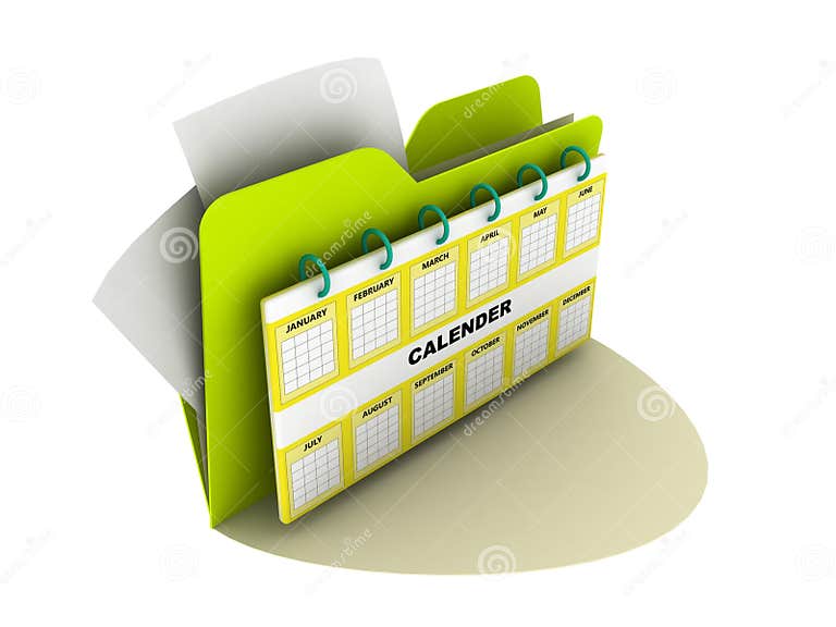 Calender icon stock illustration. Illustration of abstract - 9988573