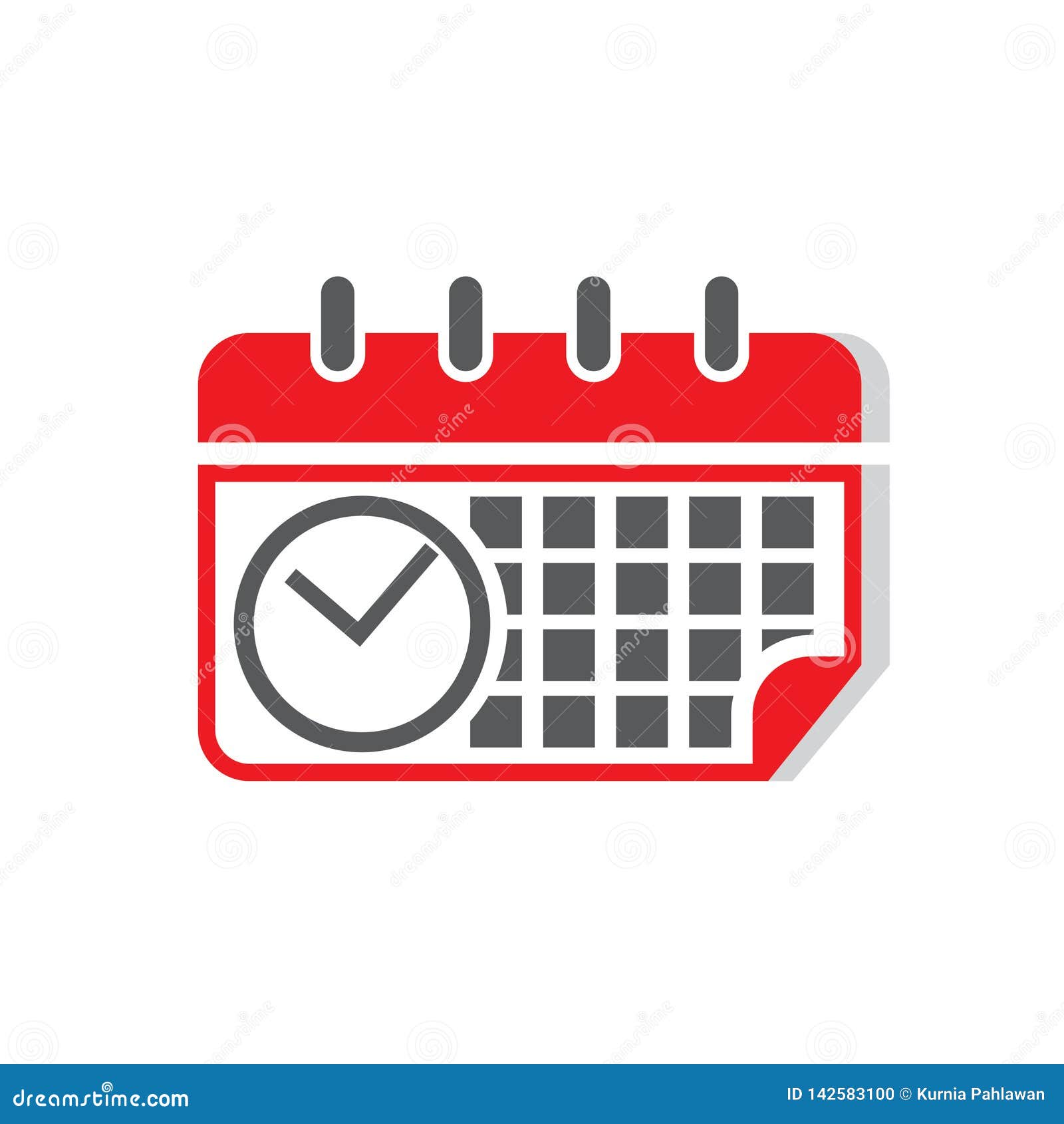 Calender Logo , Schedule Logo Vector Stock Illustration - Illustration ...