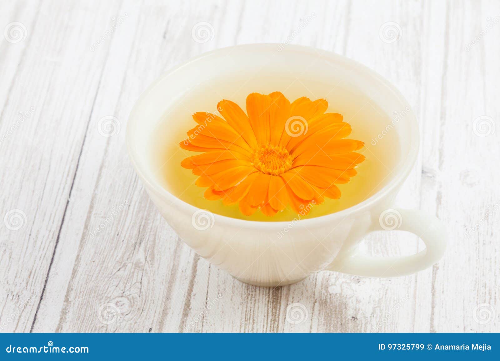 Calendula Officinalis Flower Infusion Stock Image - Image of homeopathy ...