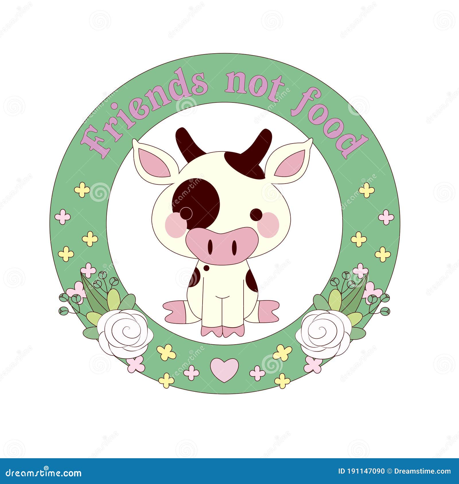 Friends not food stock vector. Illustration of healthy - 191147090