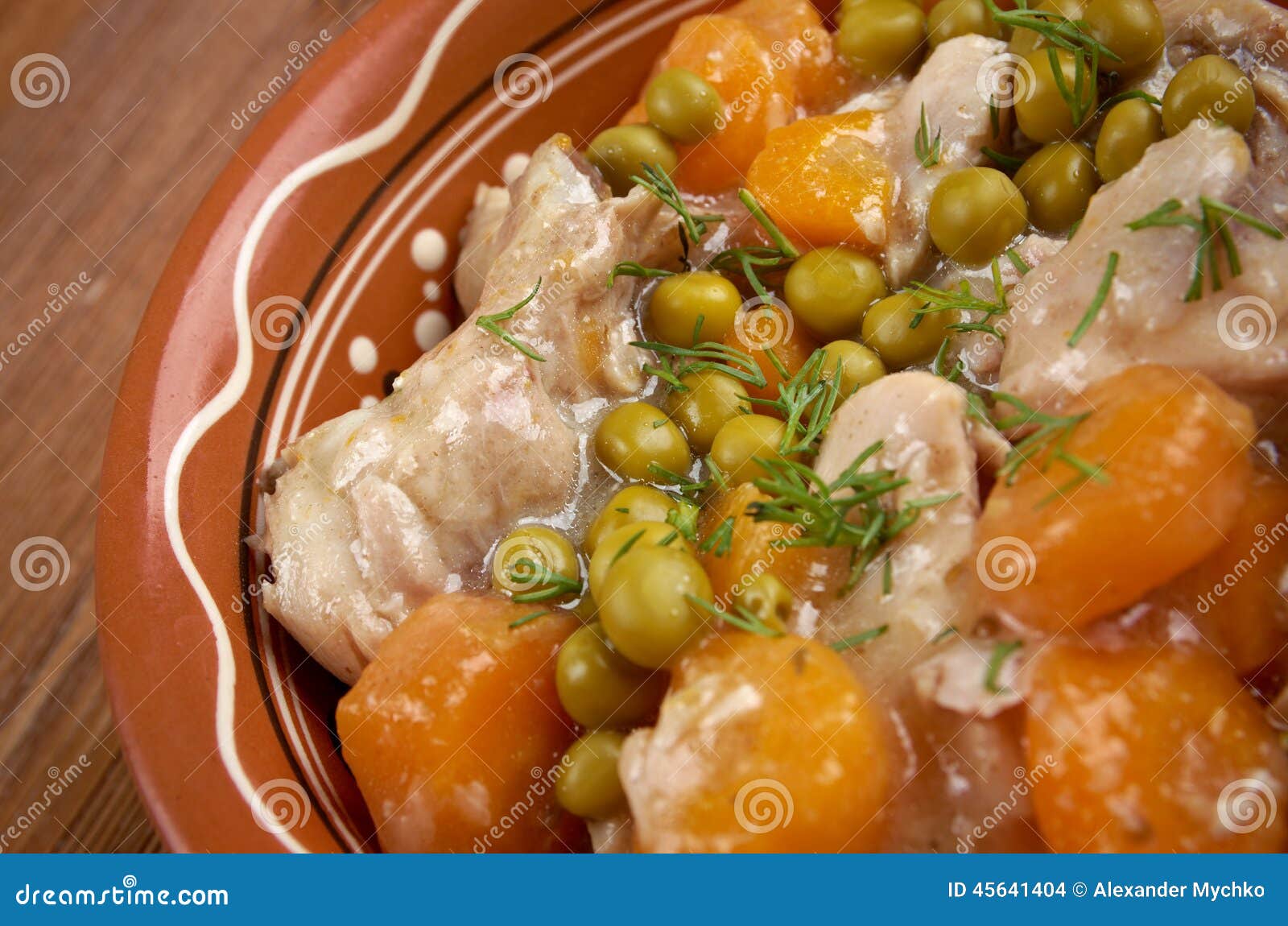 Calf s fricassee stock photo. Image of fennel, sauce - 45641404