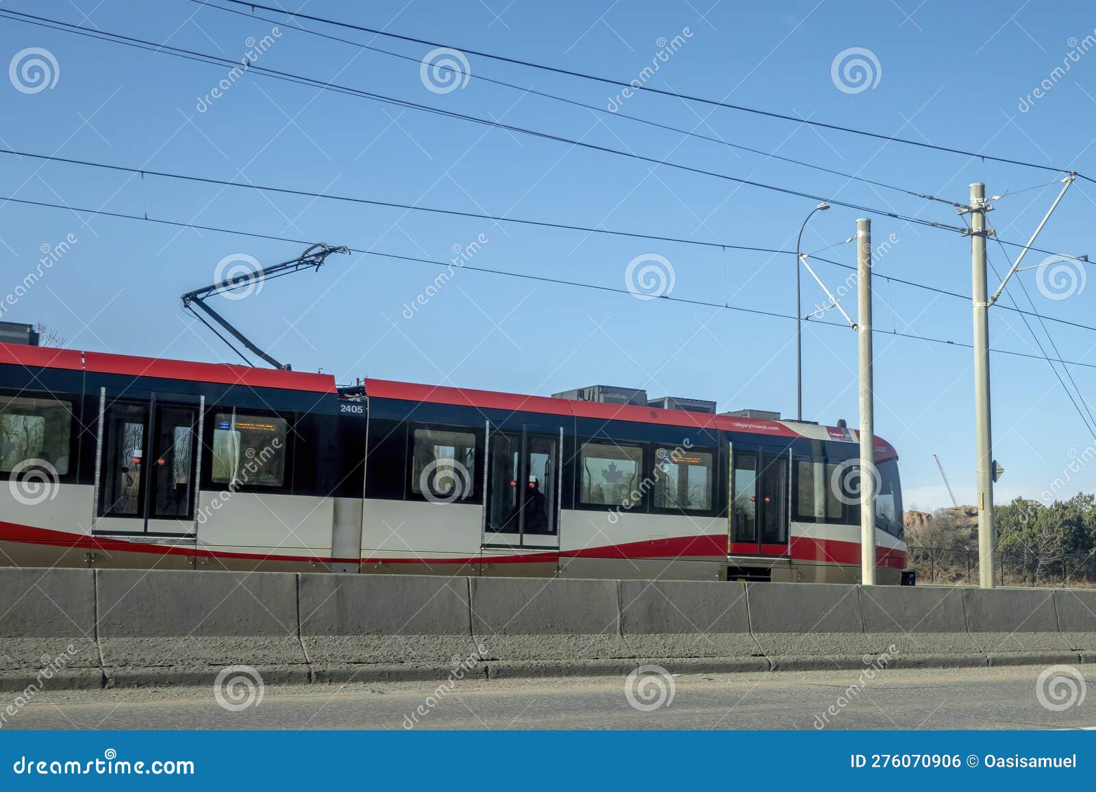 A CTrain is a Light Rail Rapid Transit System in Calgary, Alberta ...