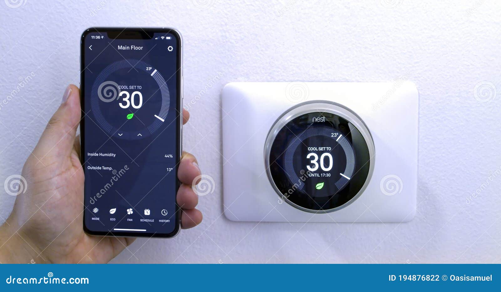 Smart Phone With TIK TOK Logo On National Flags Of The United States ...