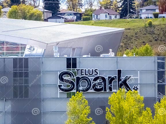 The Telus Spark Science Centre. a Science Museum with Interactive ...