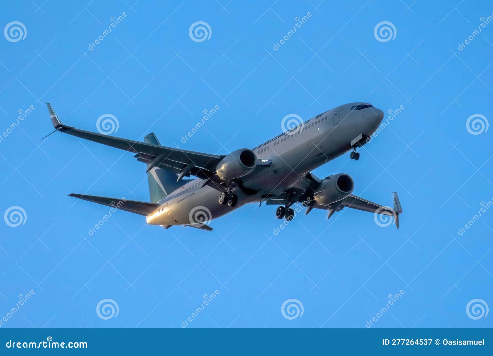 A West Jet Passengers Airplane Taking Off Editorial Photography - Image ...