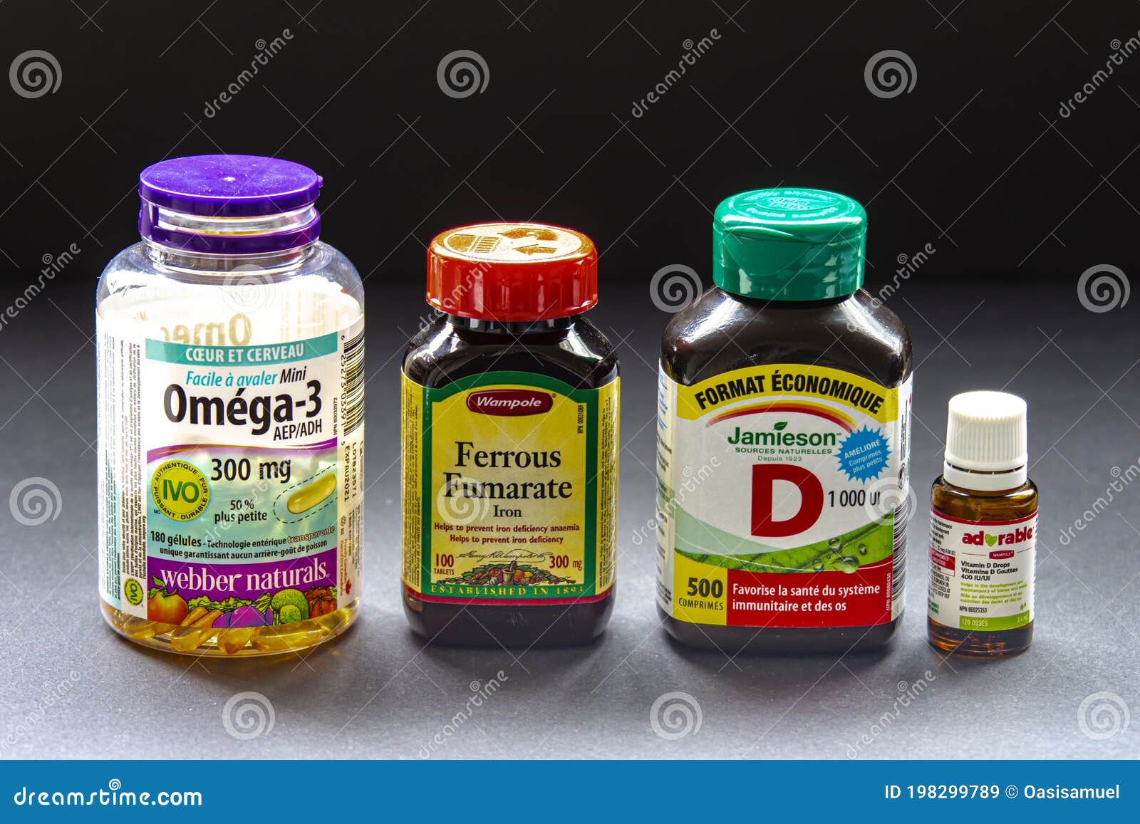 Popular Brands of Basic Essential Vitamins Editorial Stock Image ...
