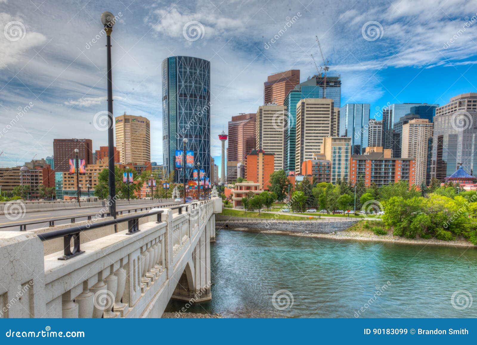 Calgary Alberta editorial stock image. Image of modern - 90183099