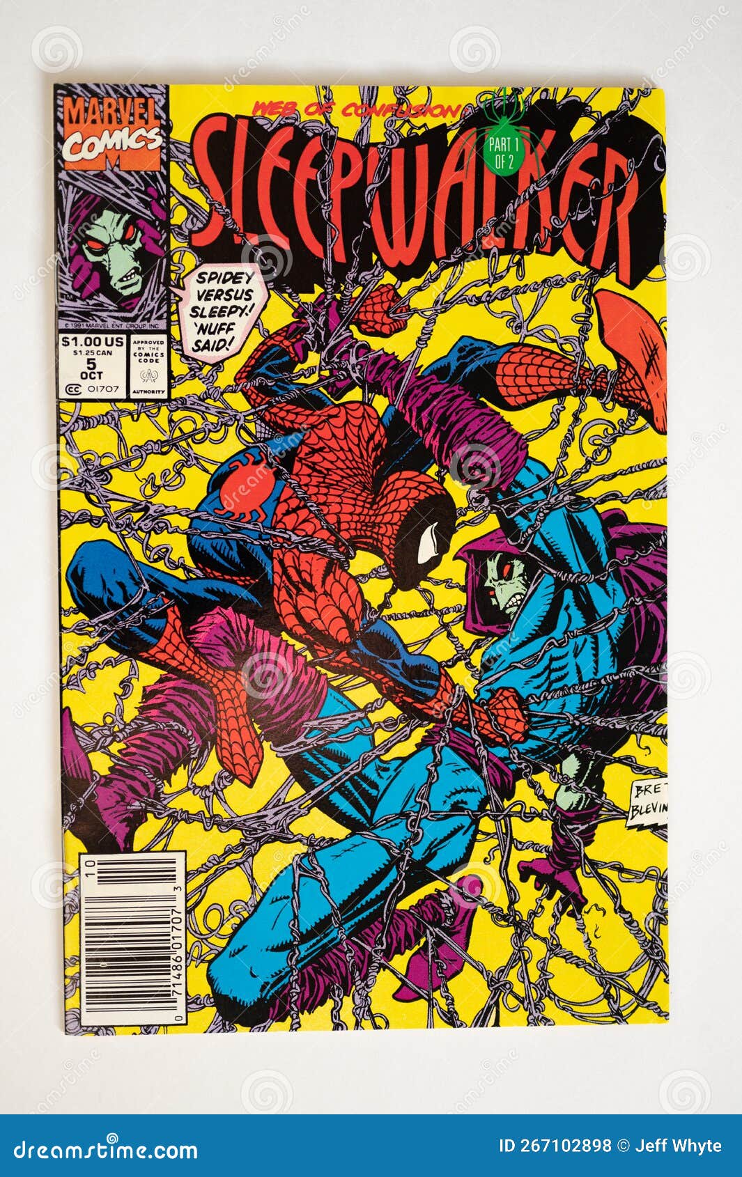 Marvel Comics Sleepwalker Comic Editorial Stock Photo - Image of book ...