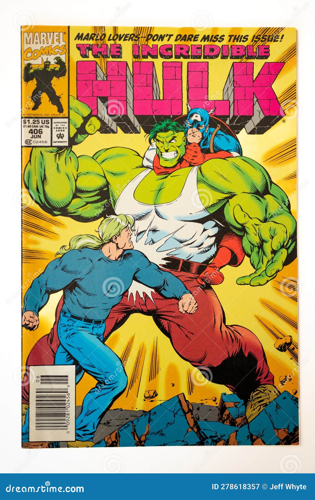 Covers Of Vintage Marvel Incredible Hulk Comics Editorial Photography Illustration Of Comic