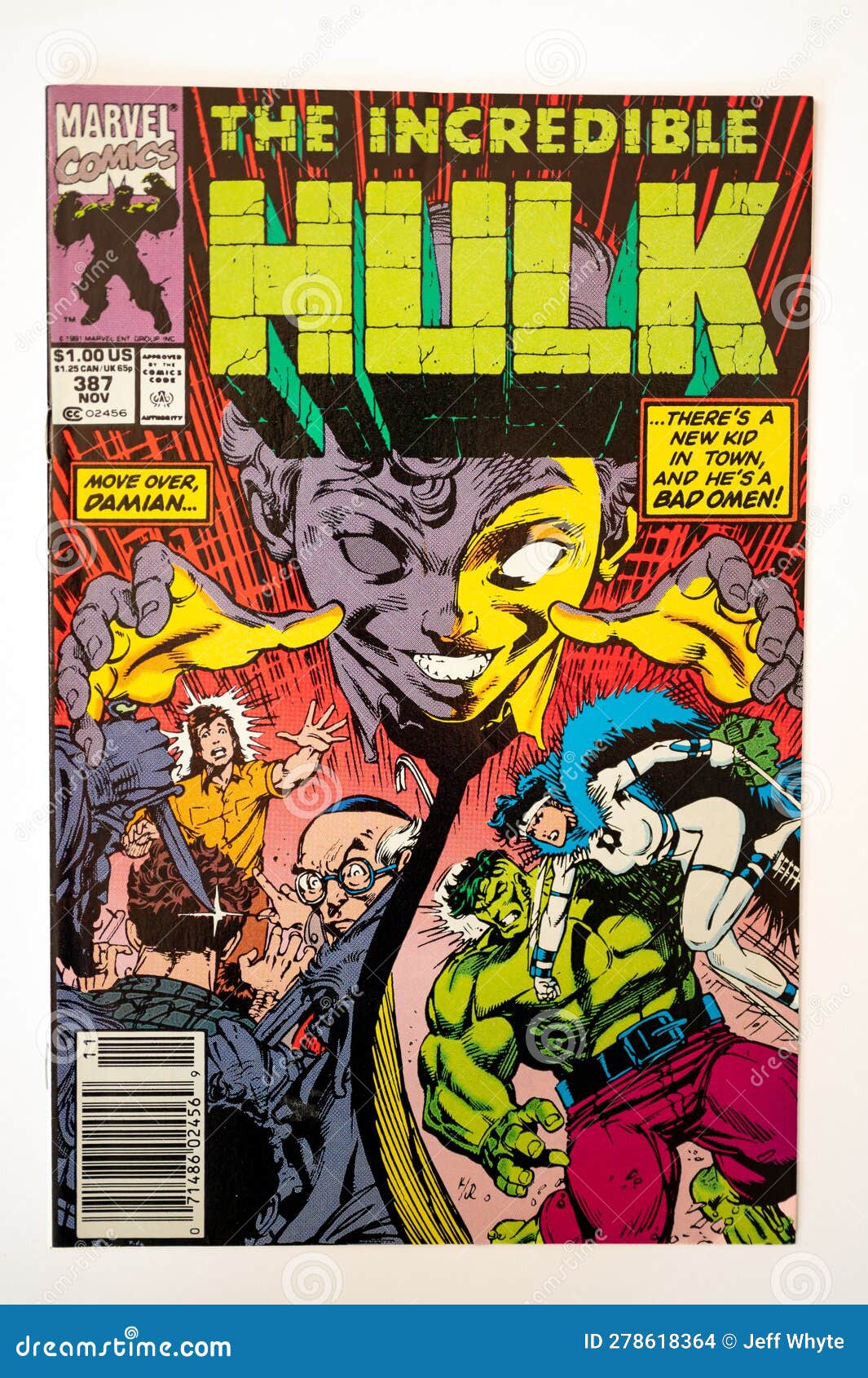 The Incredible Hulk Battle Ready In A Desert Royalty-Free Cartoon ...