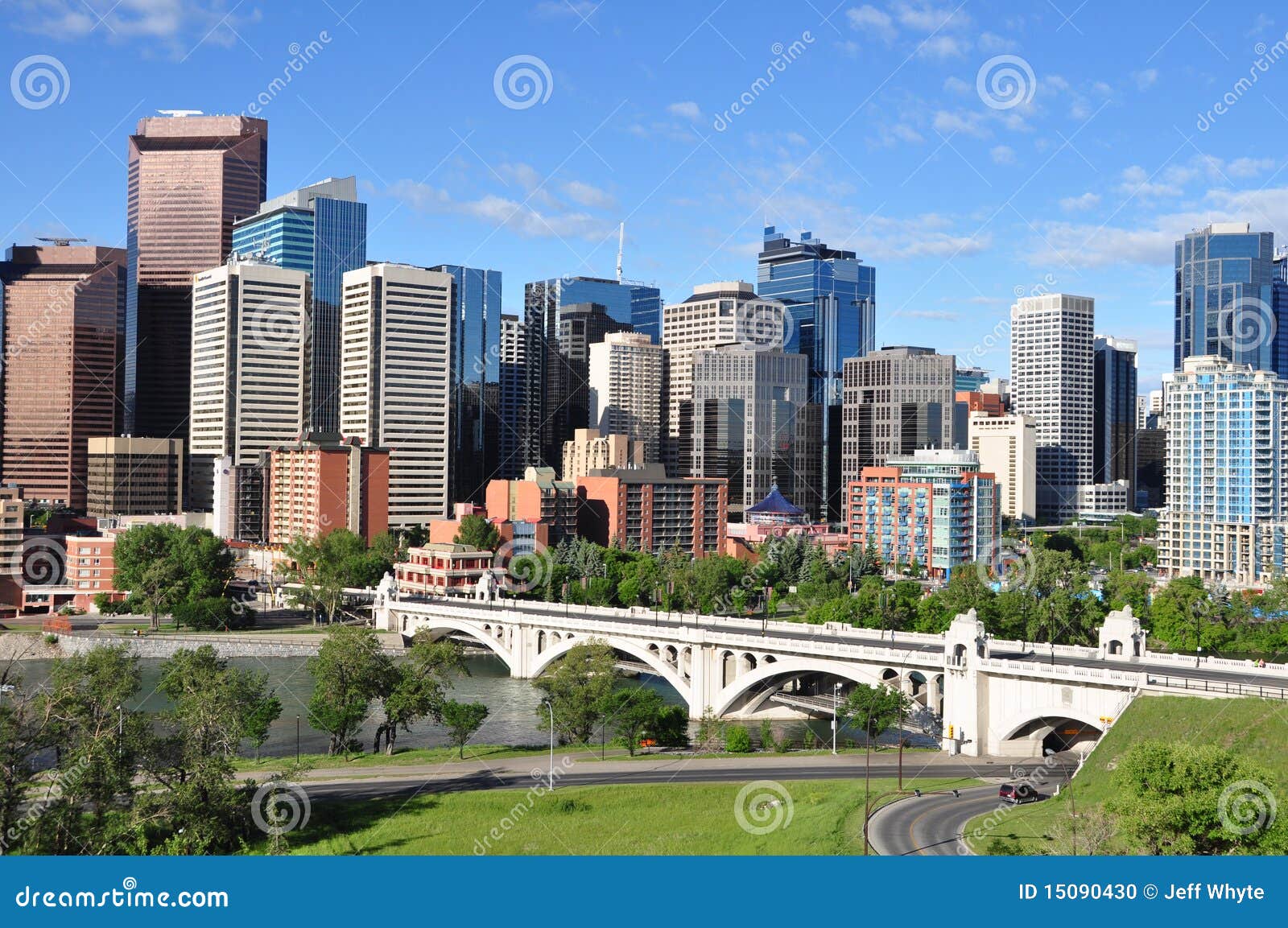 Calgary, Bow River stock photo. Image of executive, states - 15090430