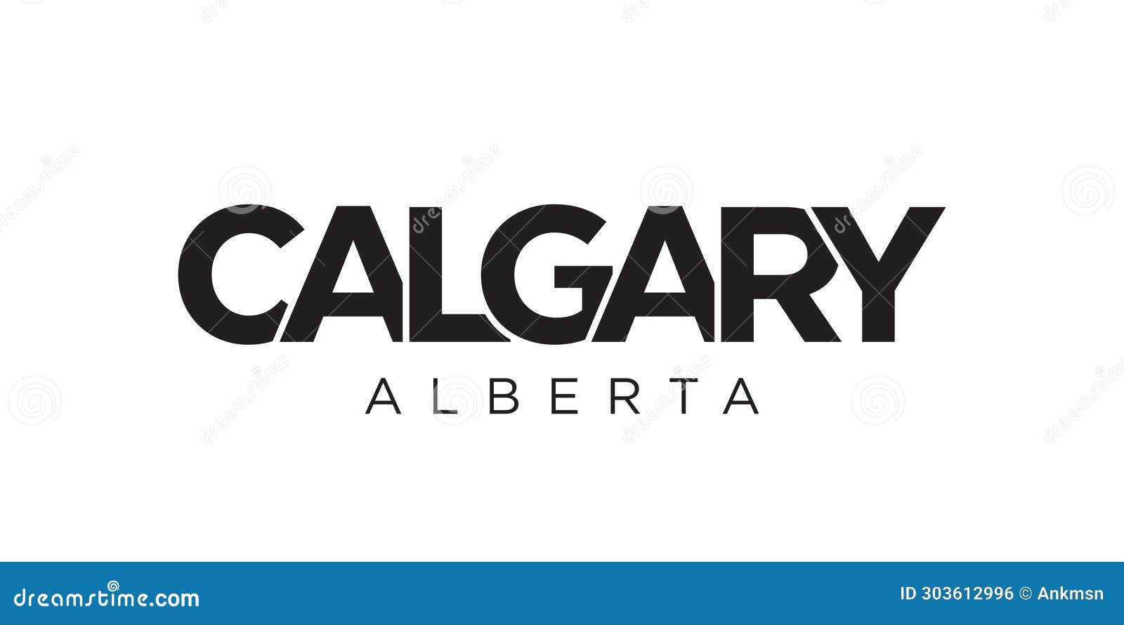 Calgary in the Canada Emblem. the Design Features a Geometric Style ...