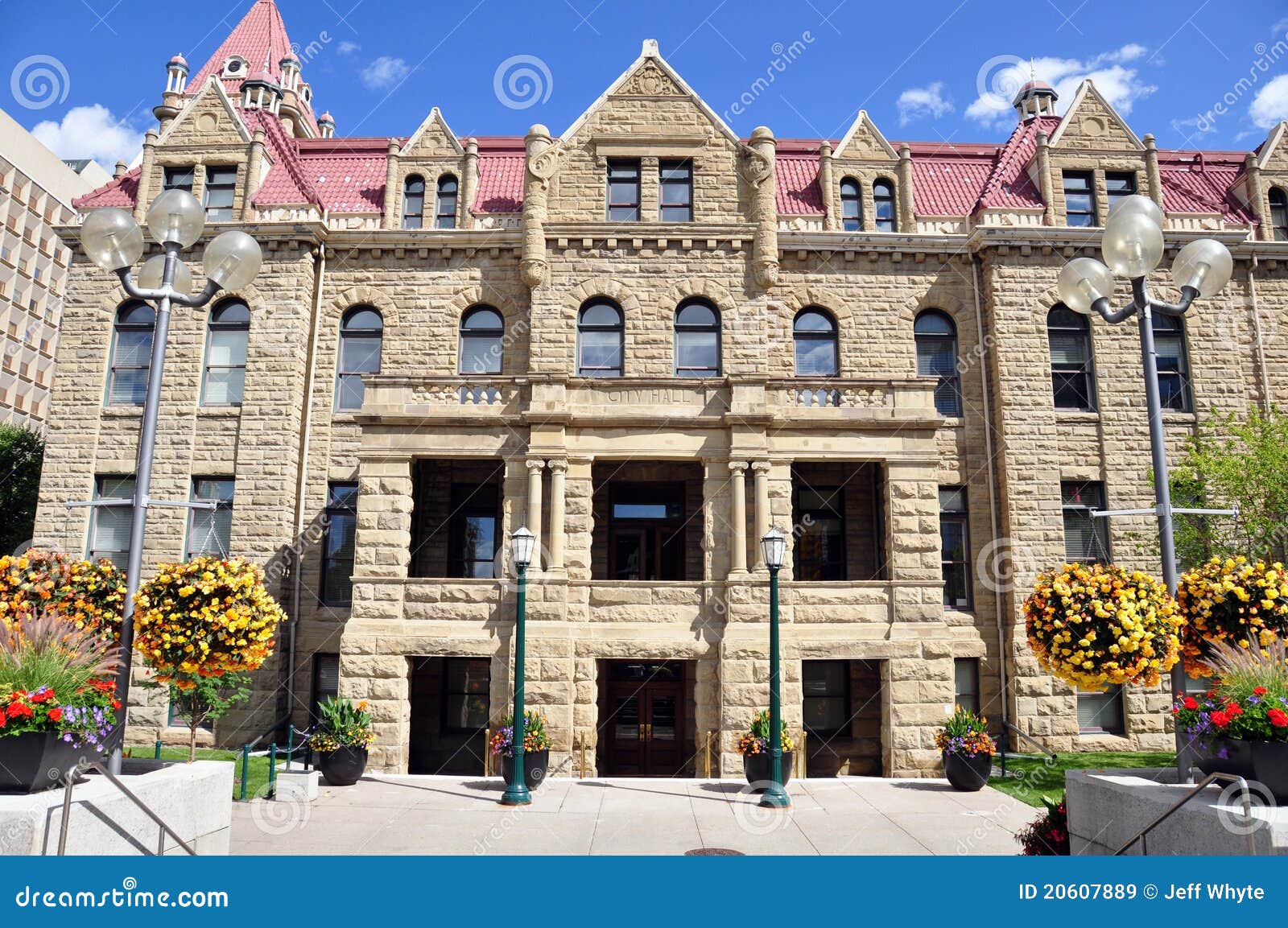 Calgary City Hall stock image. Image of heritage, centre - 20607889