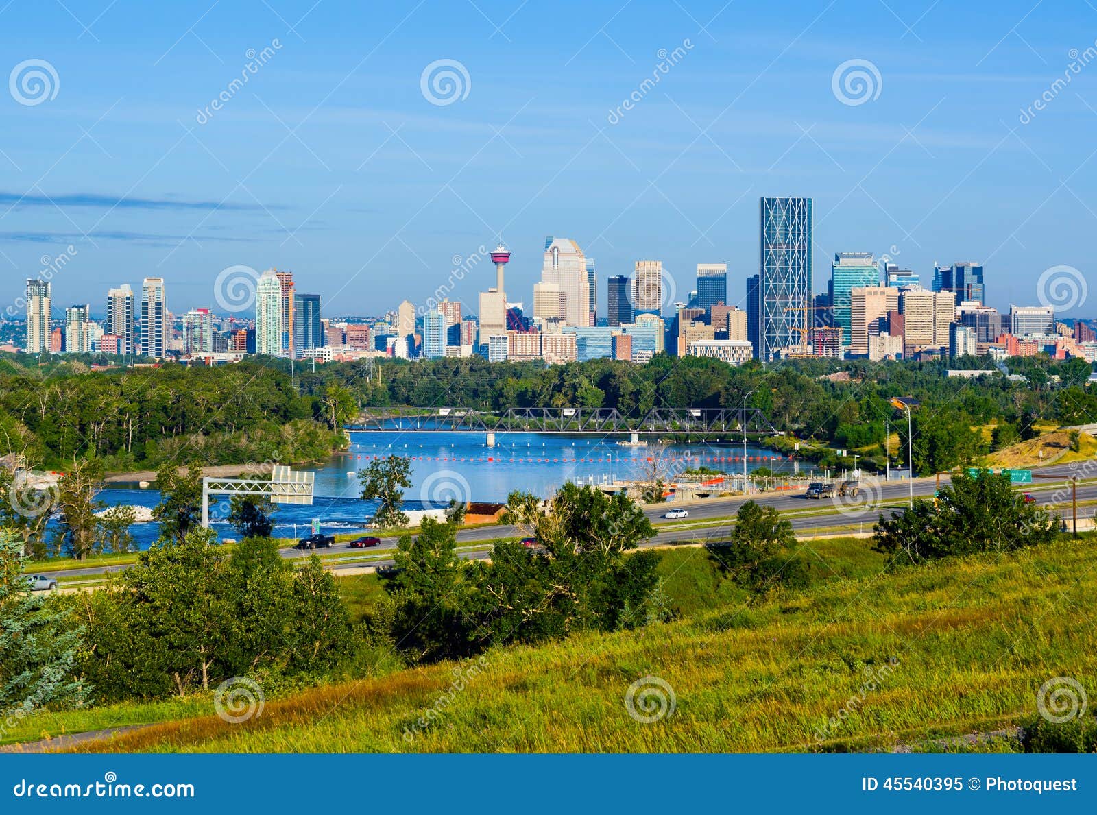 Calgary, Kanada stockbild. Bild von mitte, szenisch, nord - 45540395