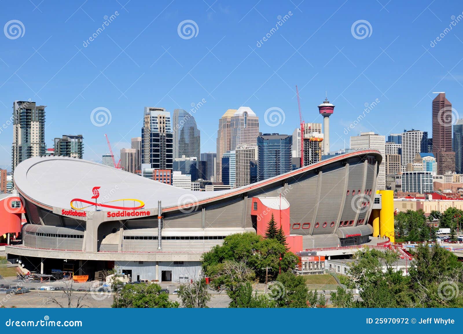 Calgary Saddledome editorial photography. Image of office - 25970972