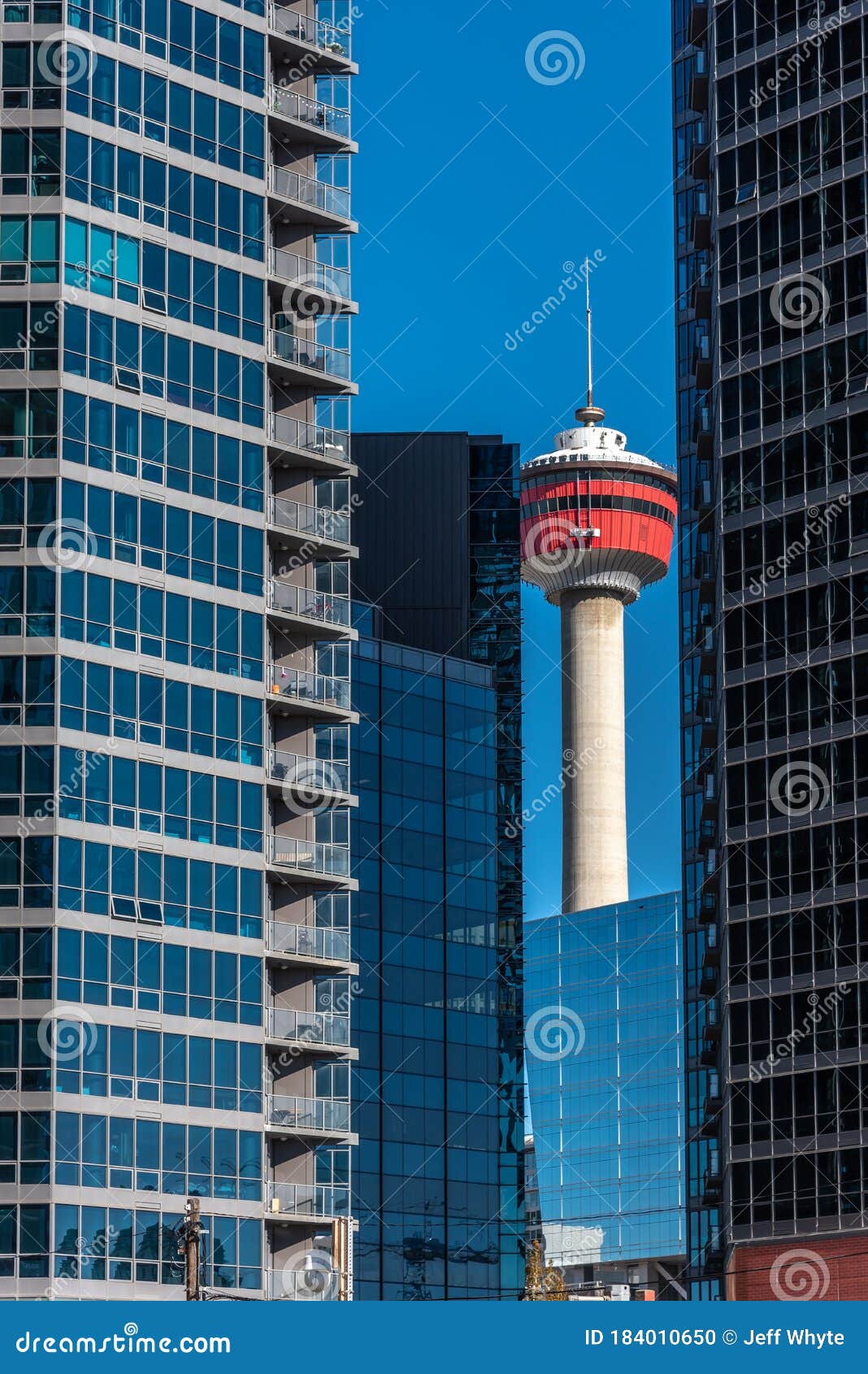 Calgary Skyline with Modern Buildings Stock Photo - Image of urban ...
