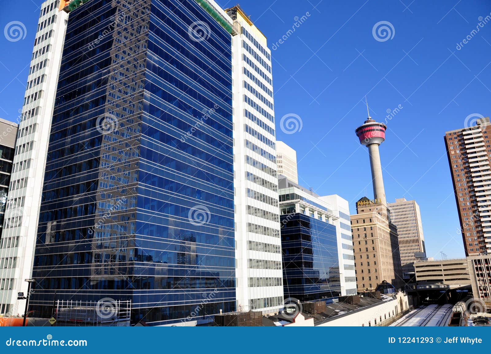 Calgary Tower stock image. Image of column, revolving - 12241293