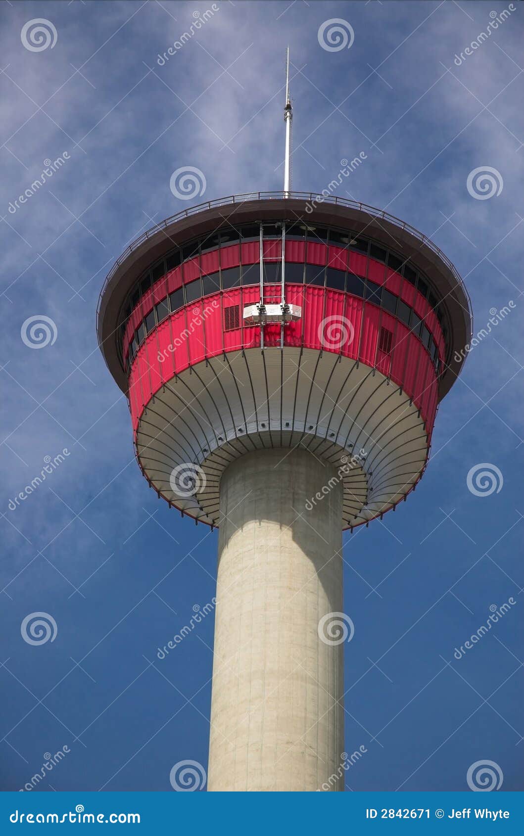 Calgary Tower stock image. Image of dramatic, travel, revolving - 2842671