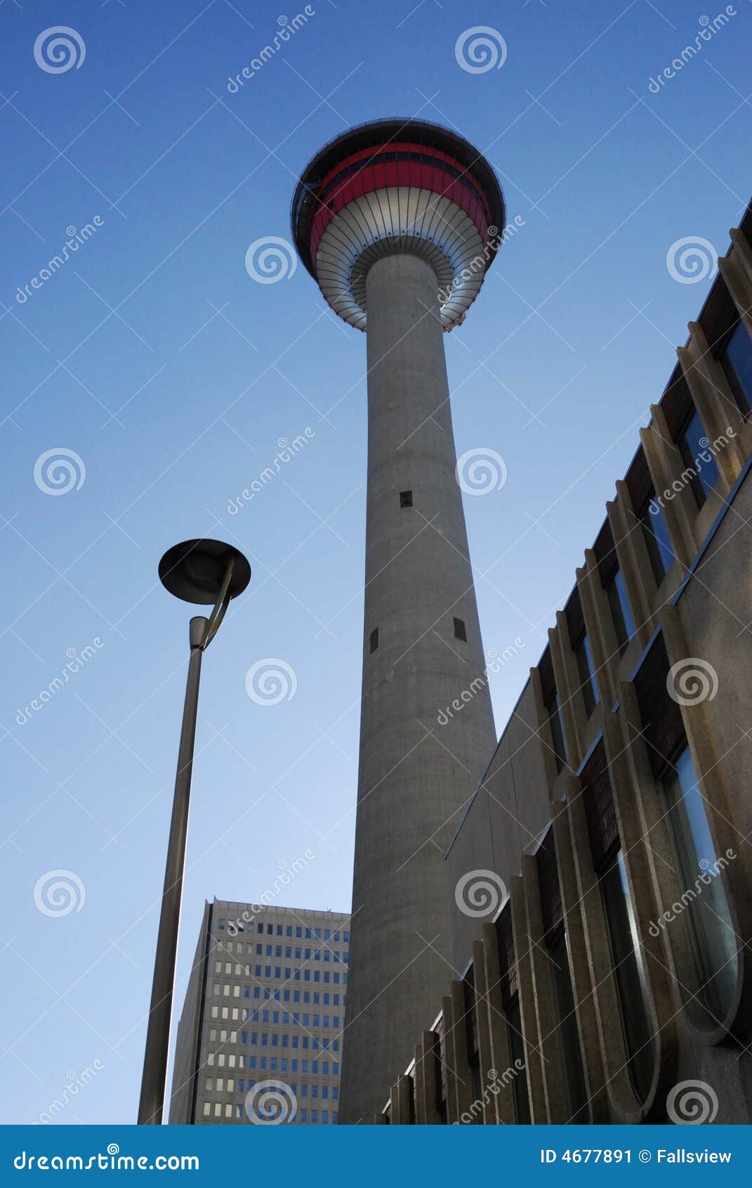 Calgary tower stock image. Image of canada, buildings - 4677891