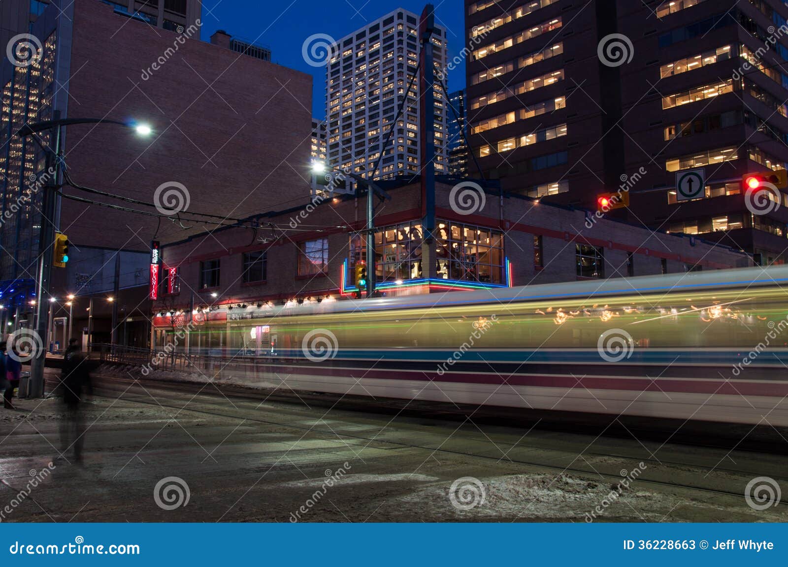 Calgary transit C-train editorial stock photo. Image of canada - 36228663